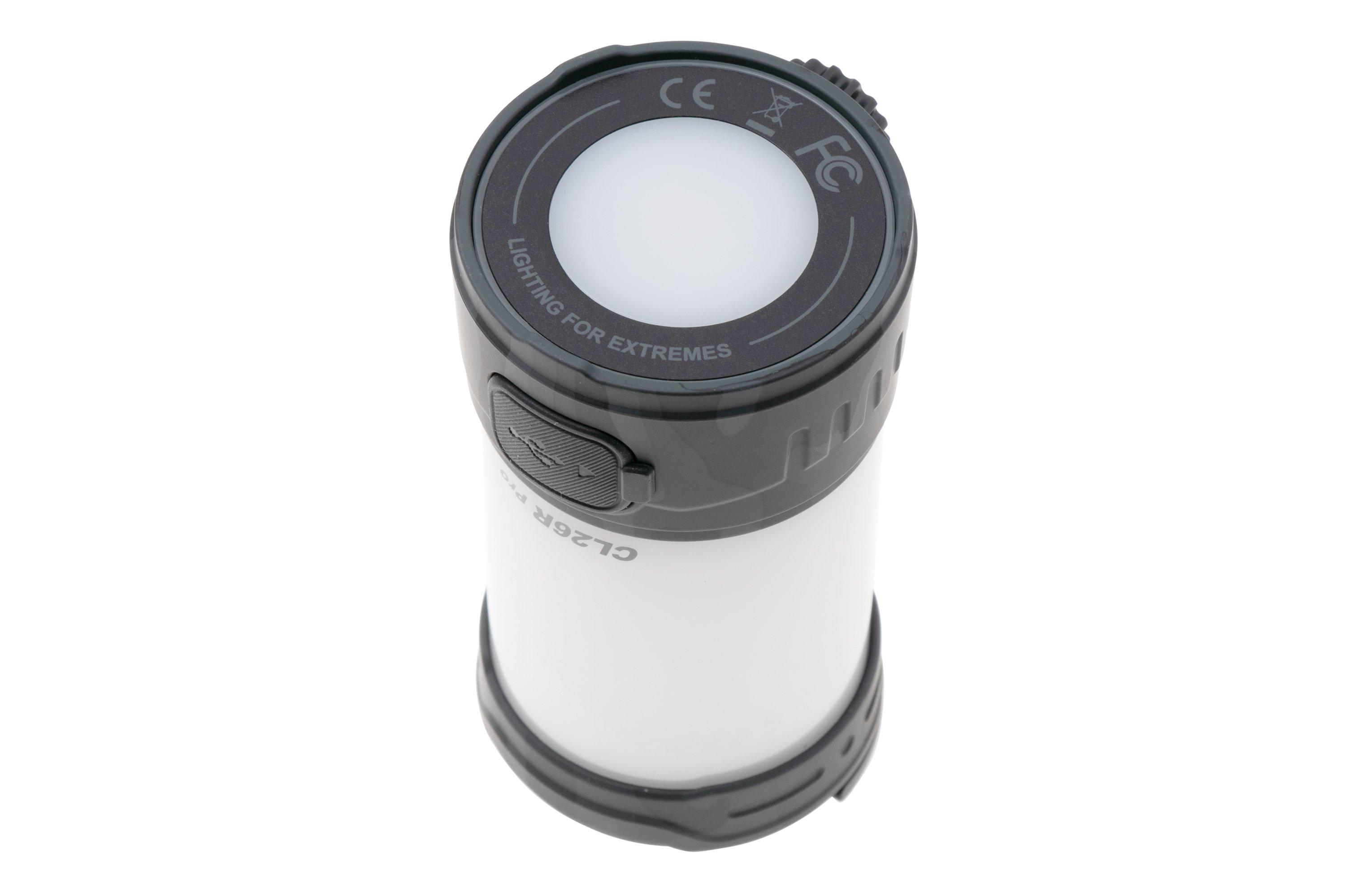 Fenix CL26R Pro Grey Camo, rechargeable LED camping light, 650 lumens ...