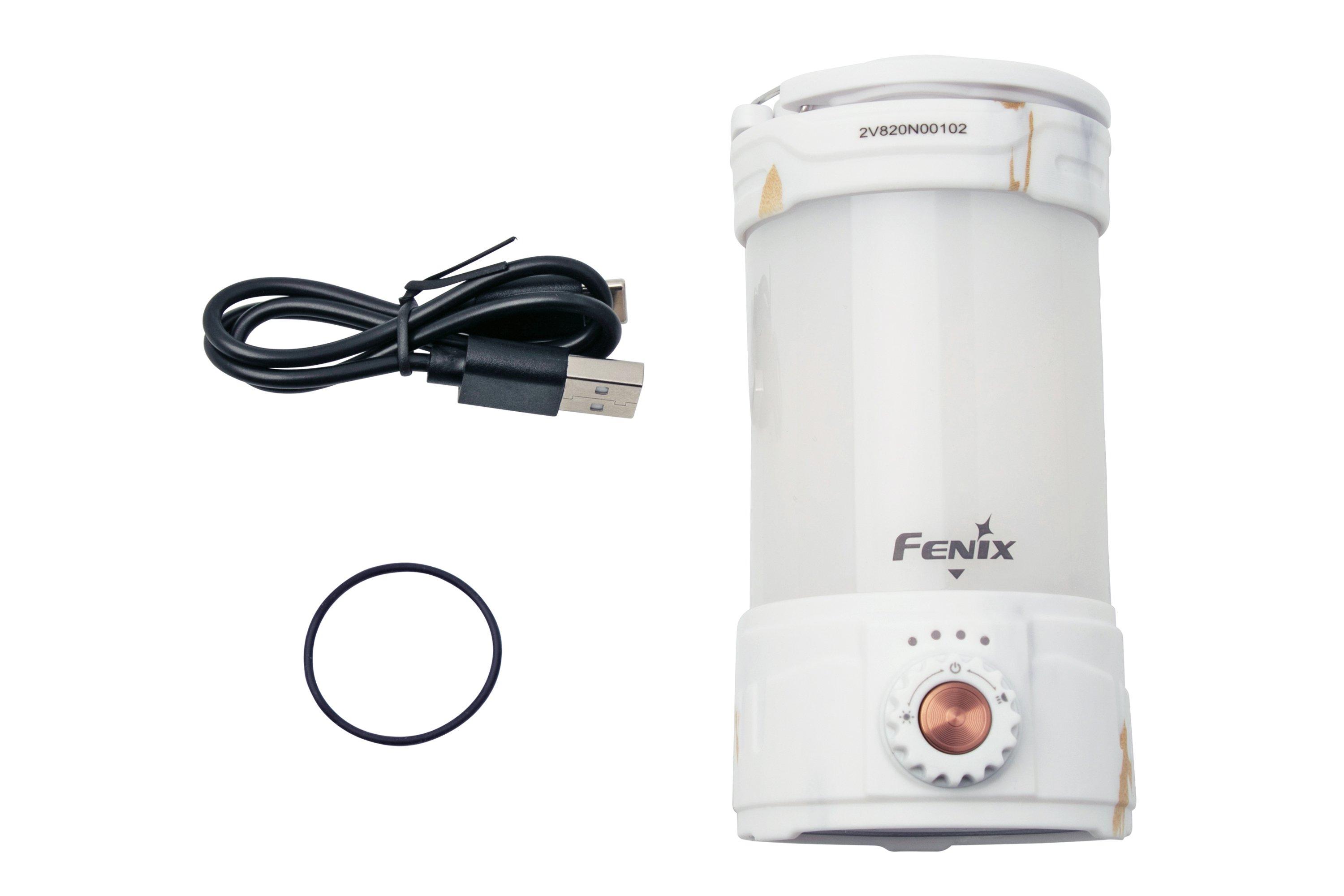 Fenix CL26R Pro rechargeable LED camping lantern, white ...