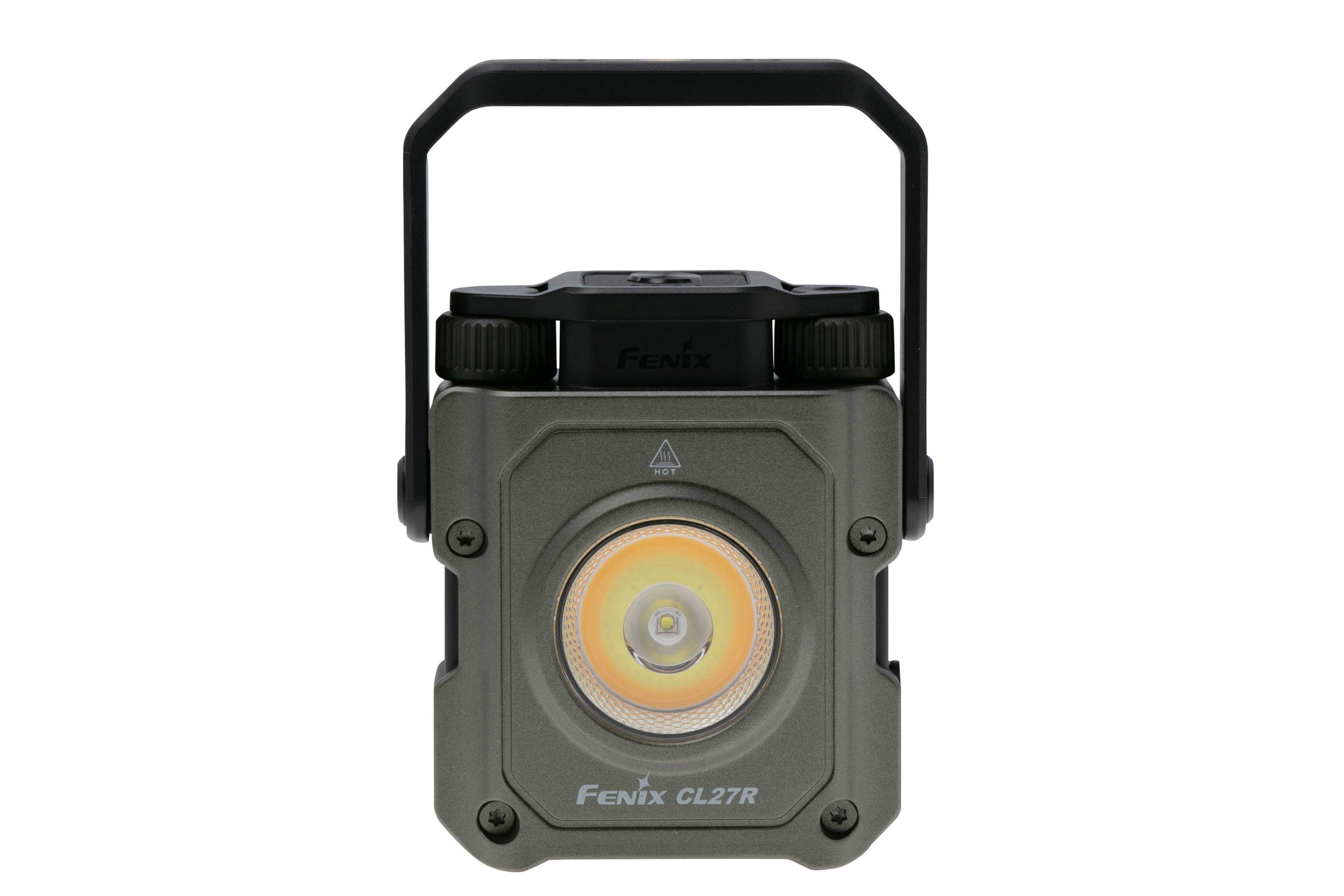 Fenix CL27R rechargeable camping lantern, 1600 lumens | Advantageously ...