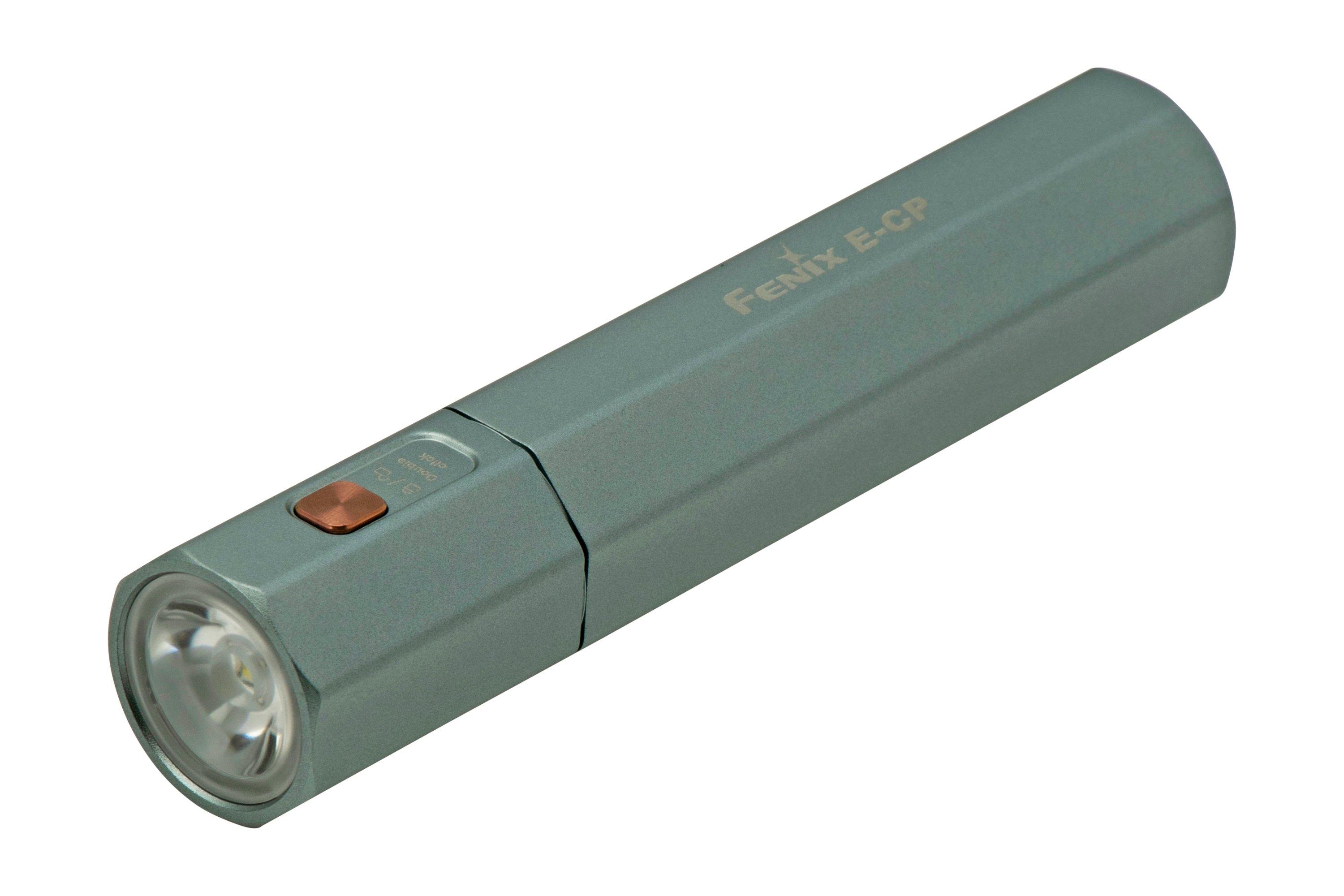 Fenix E-CP, blue, EDC flashlight and power bank, 1600 lumens, 5000 mAh ...