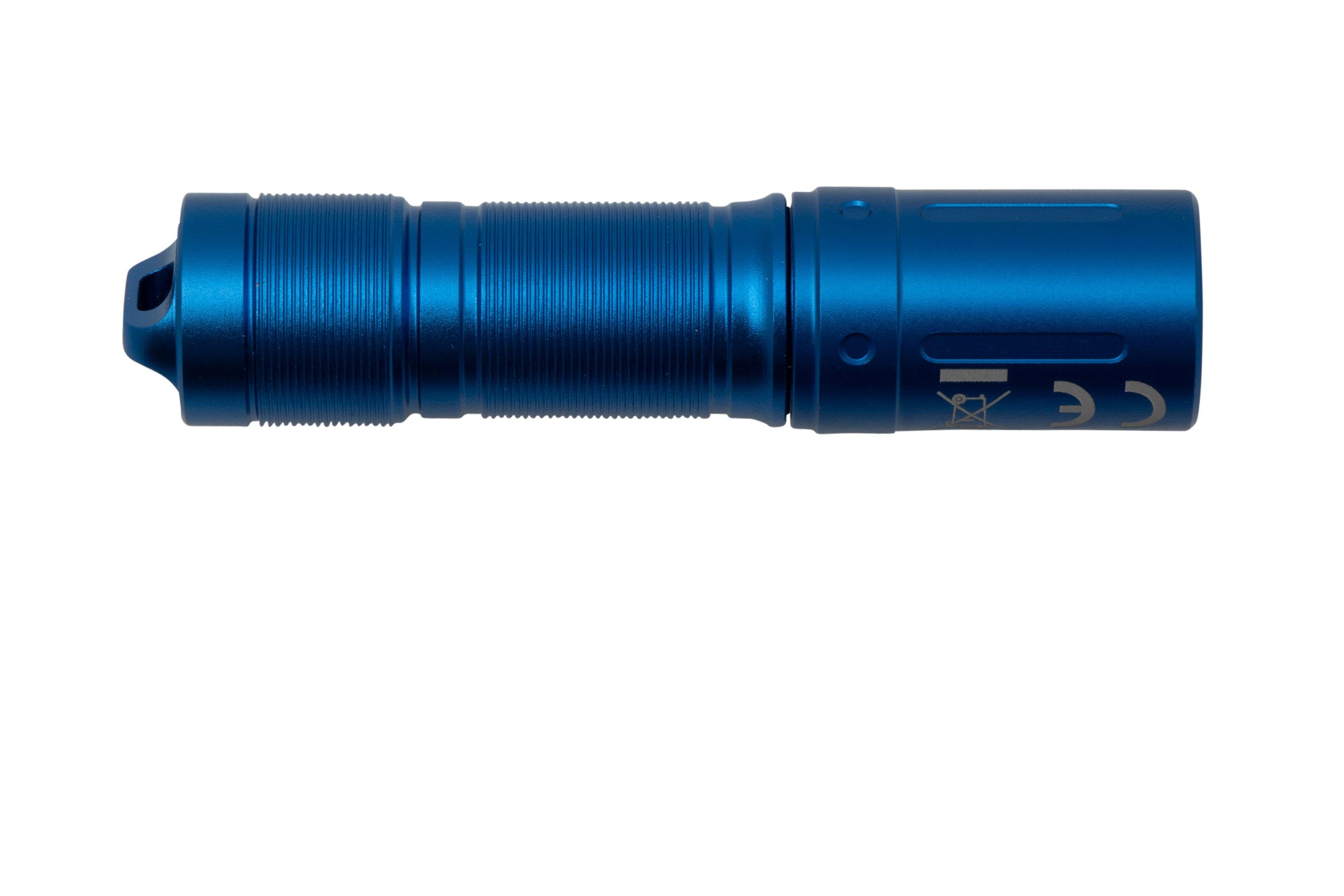 Fenix E01 V2.0, LED torch, blue | Advantageously shopping at ...