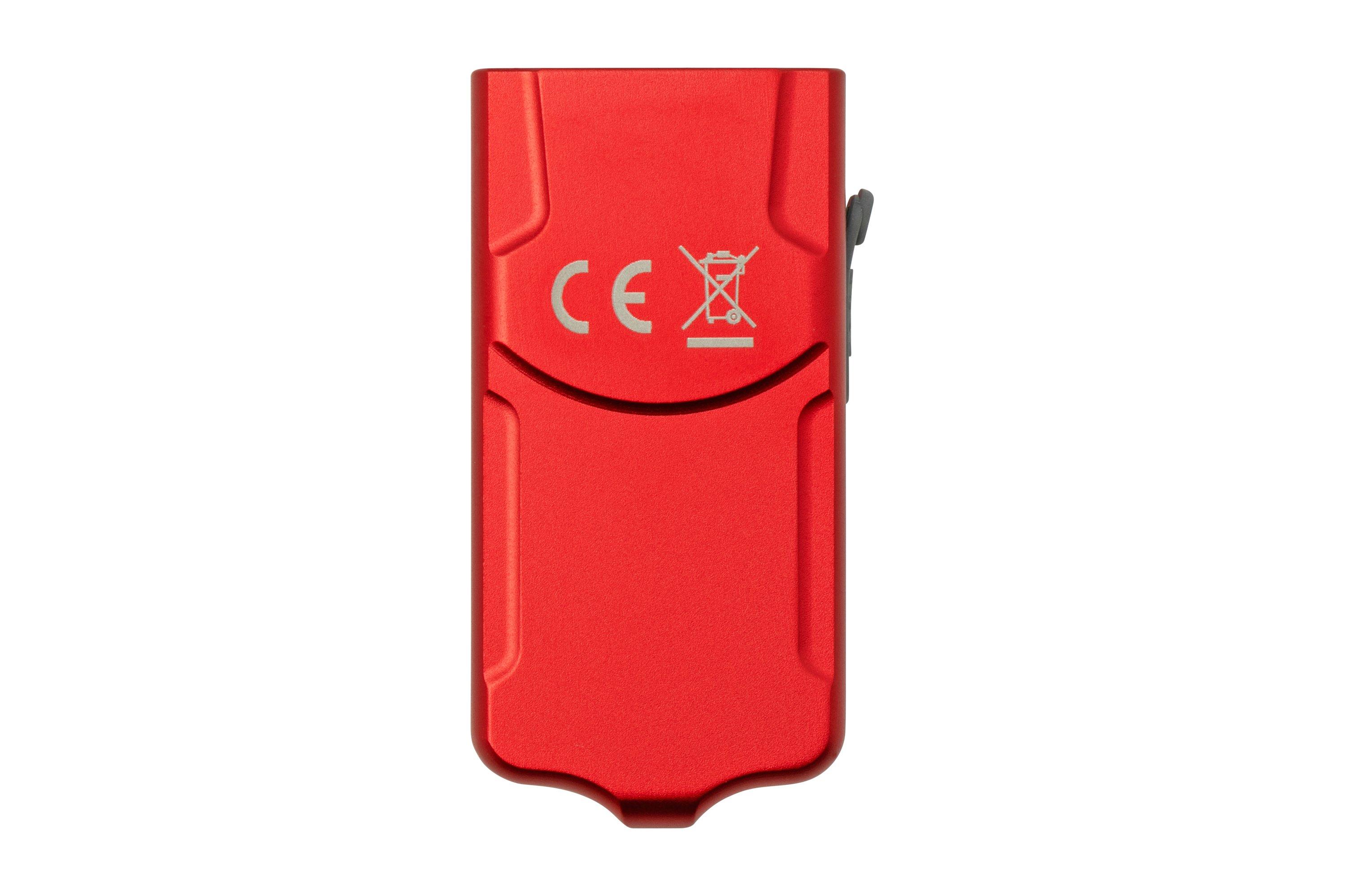 Fenix E03R V2.0 Rose Red keychain flashlight, 500 lumens ...