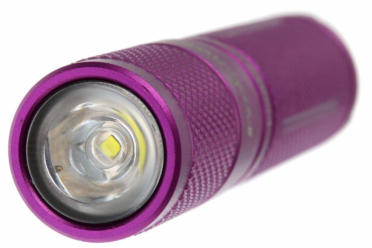 Fenix E05 LED flashlight, purple, XP-E2 LED | Advantageously shopping ...
