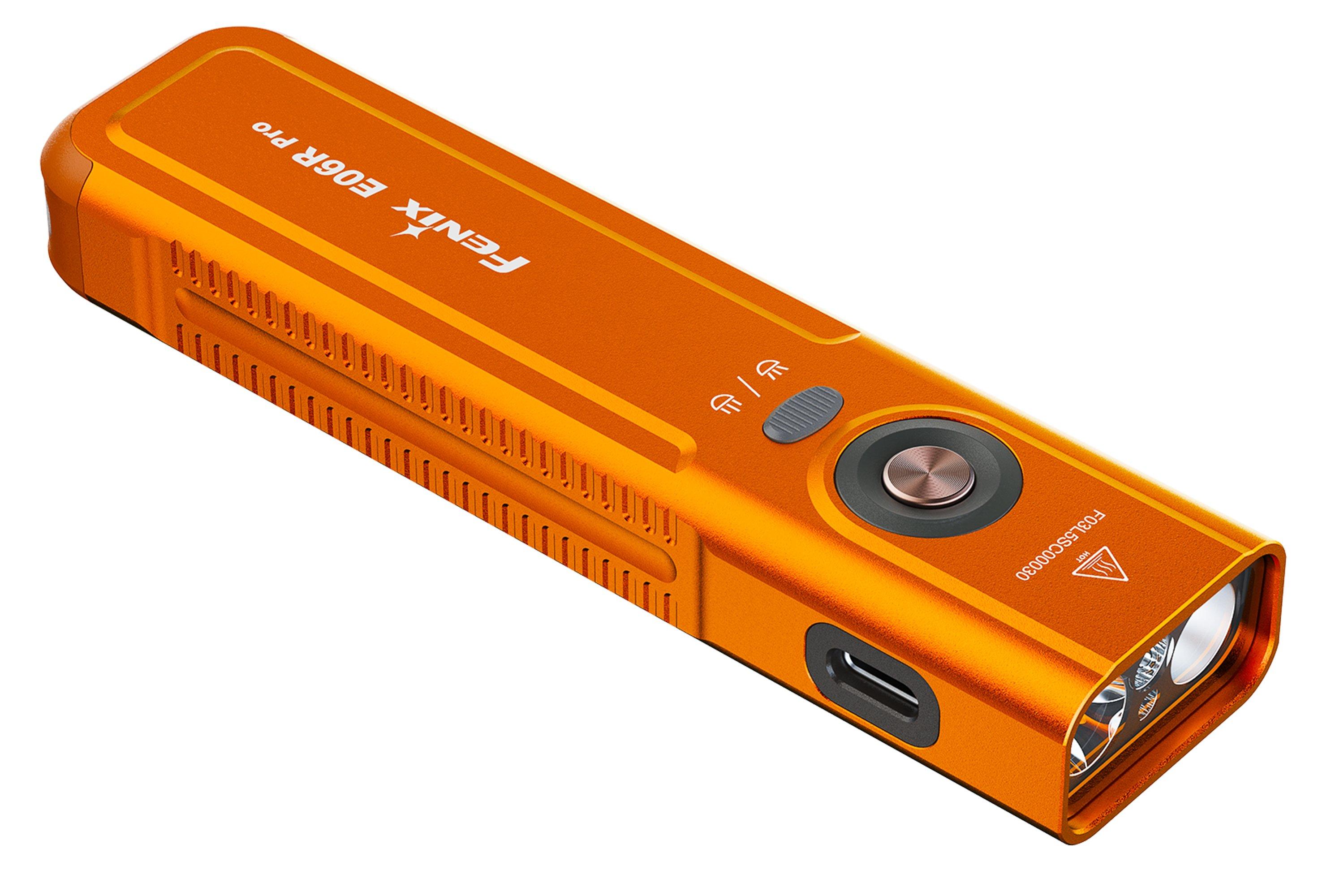 Fenix E06R PRO Orange, torch, 1600 lumens | Advantageously shopping at ...