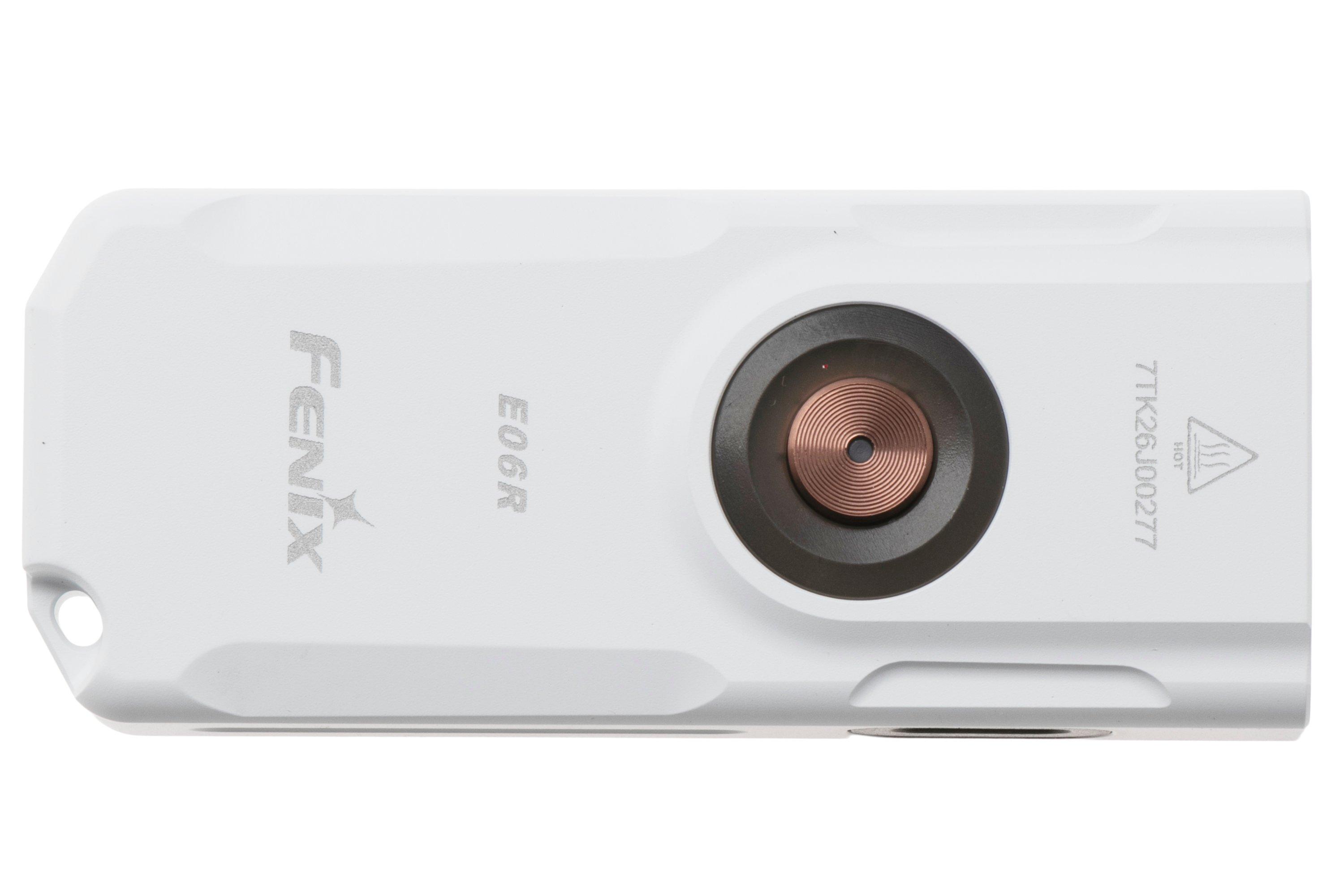 Fenix E06R White, keychain torch, 700 lumens | Advantageously shopping ...