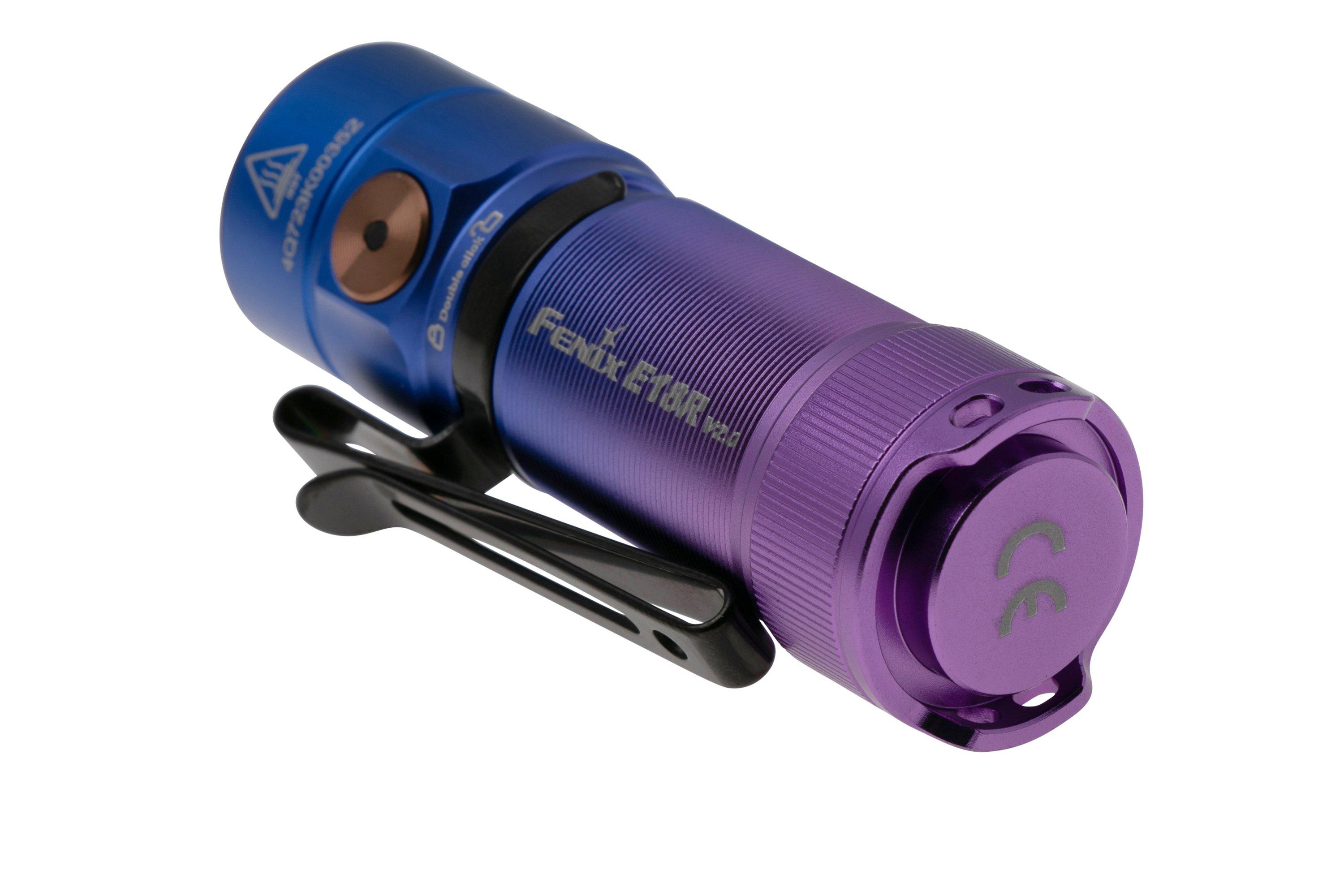 Fenix E18R-V2-N V2.0 Nebula rechargeable LED flashlight in gift ...