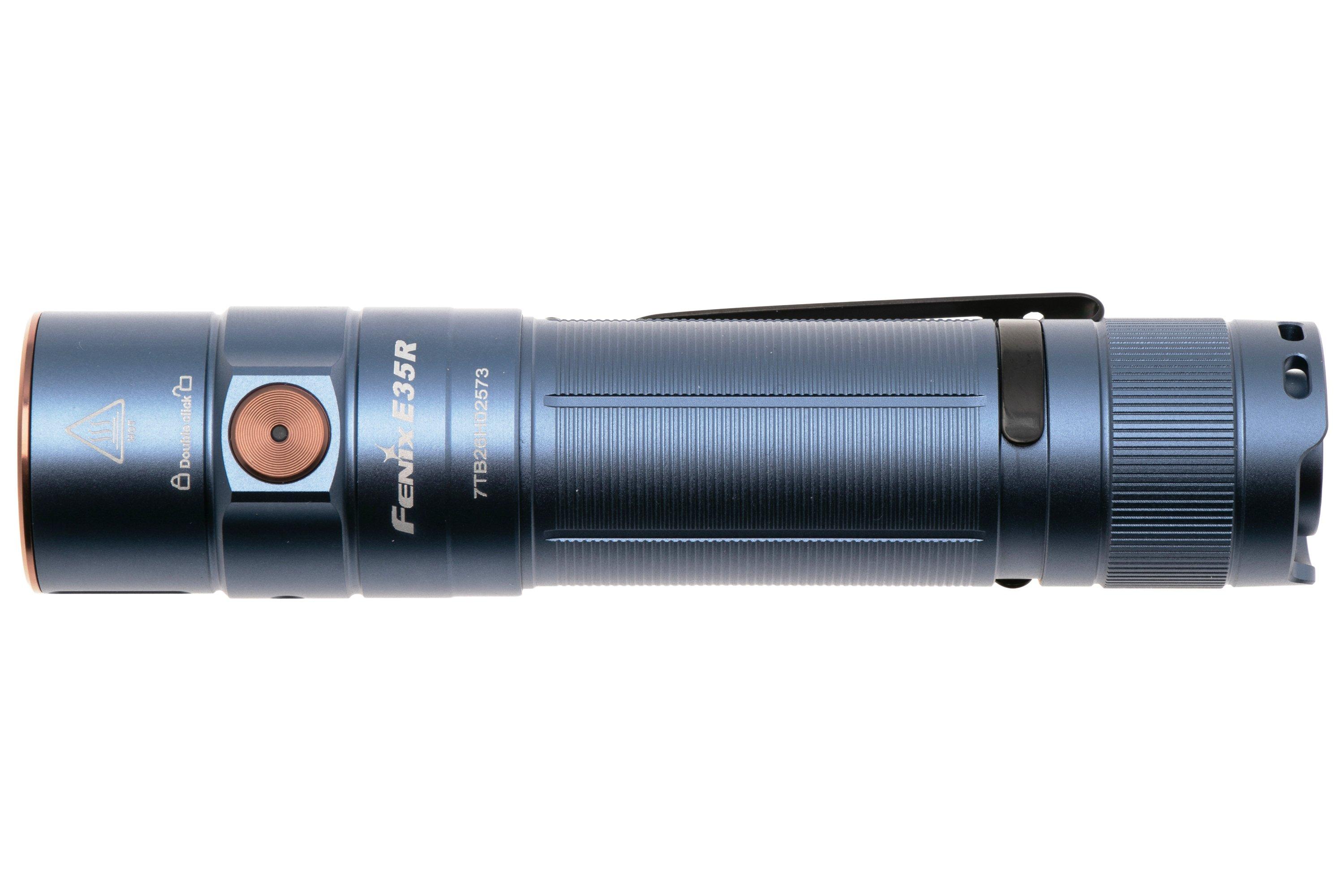 Fenix E35R EDC zaklamp, 3100 lumen, Glacier Blue | Voordelig kopen bij knivesandtools.nl