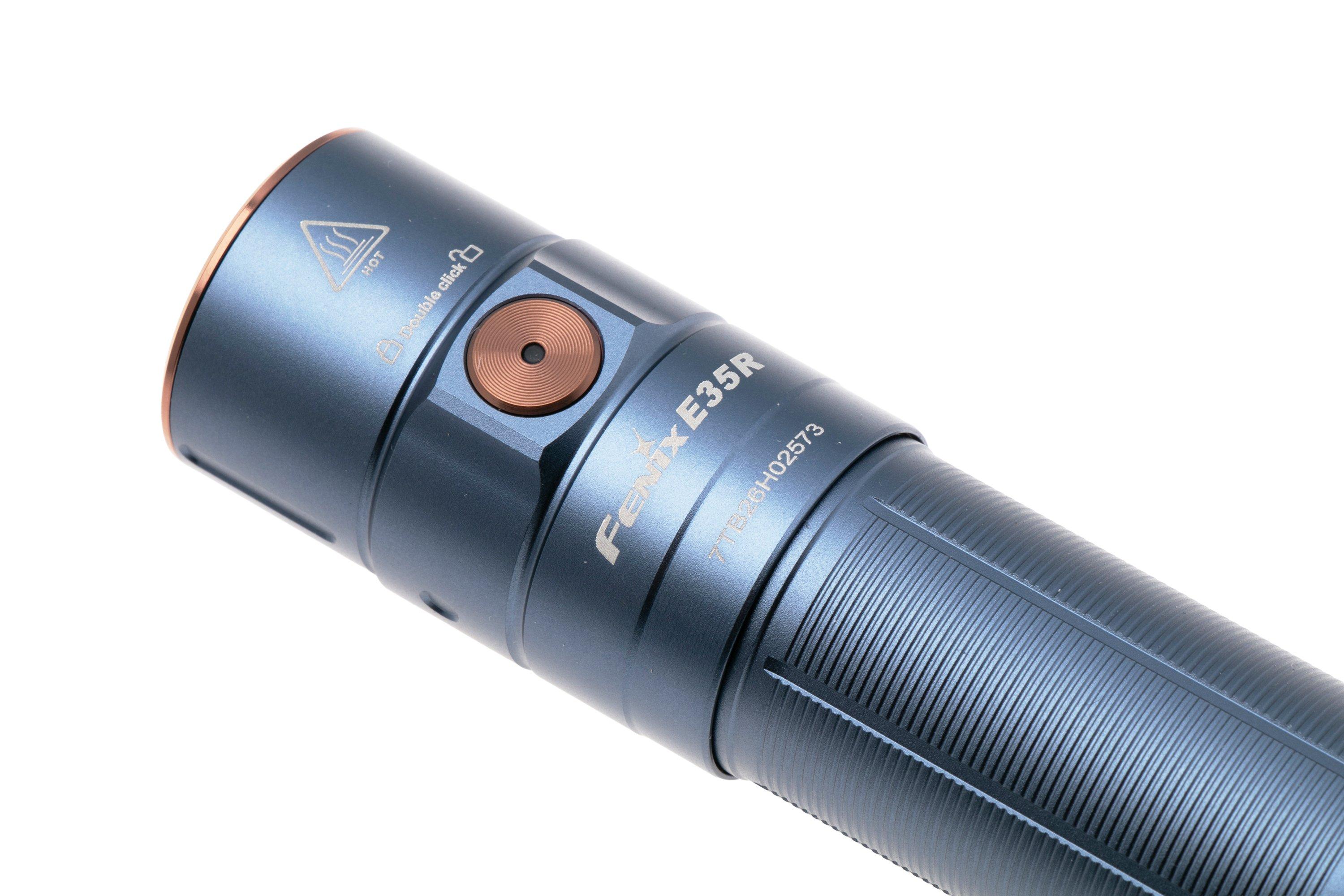 Fenix E35R EDC zaklamp, 3100 lumen, Glacier Blue | Voordelig kopen bij knivesandtools.nl