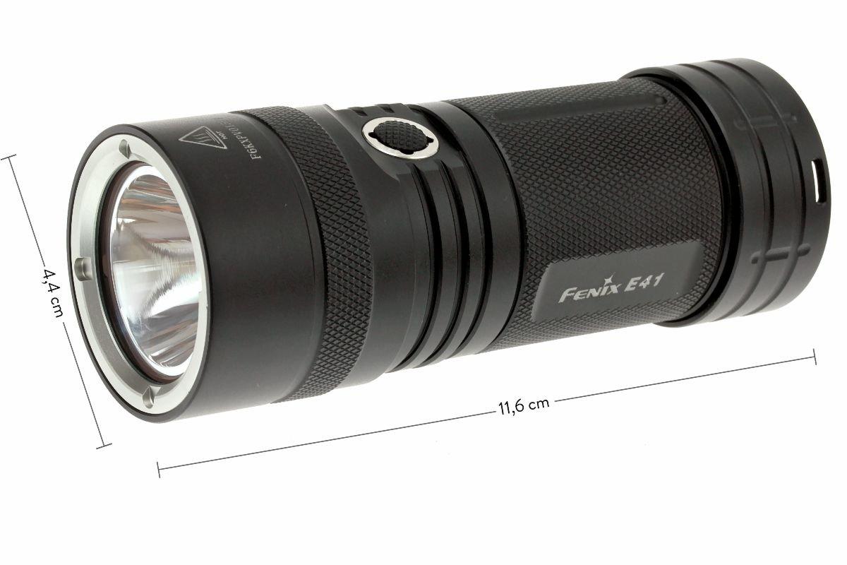 Fenix E41 LED-torch | Advantageously shopping at Knivesandtools.co.uk