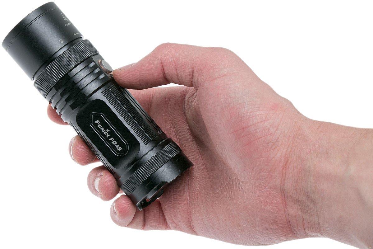 Fenix FD45 focusable LED flashlight on AA-batteries | Advantageously ...