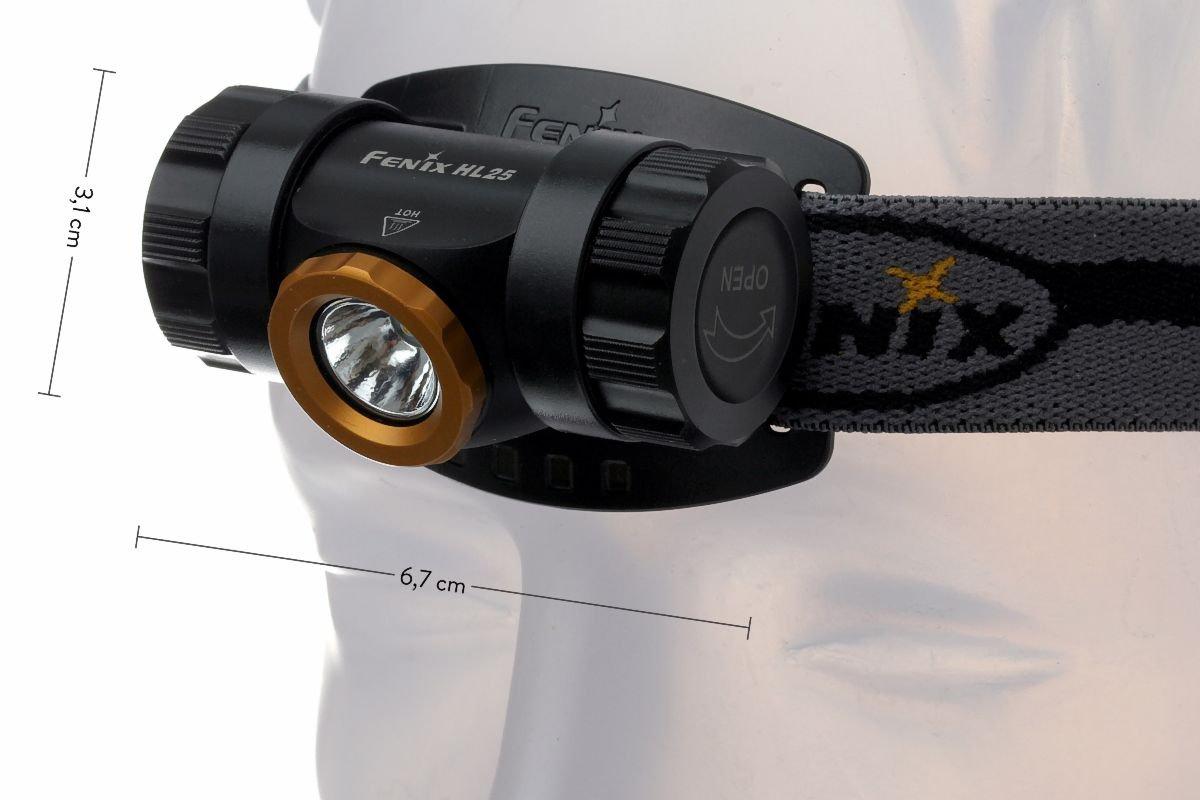 Fenix HL25 LED-head lamp, champagne gold | Advantageously shopping at ...