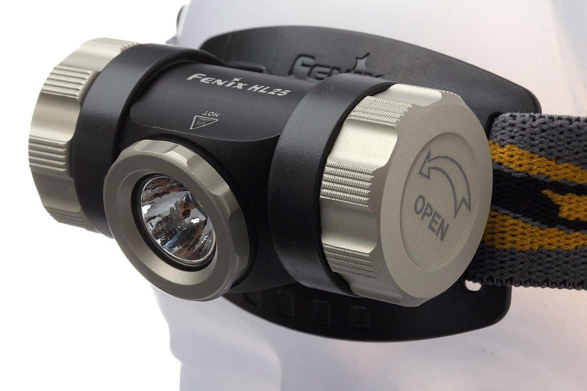 Fenix HL25 LED-hoofdlamp, grijs | Voordelig kopen bij knivesandtools.nl