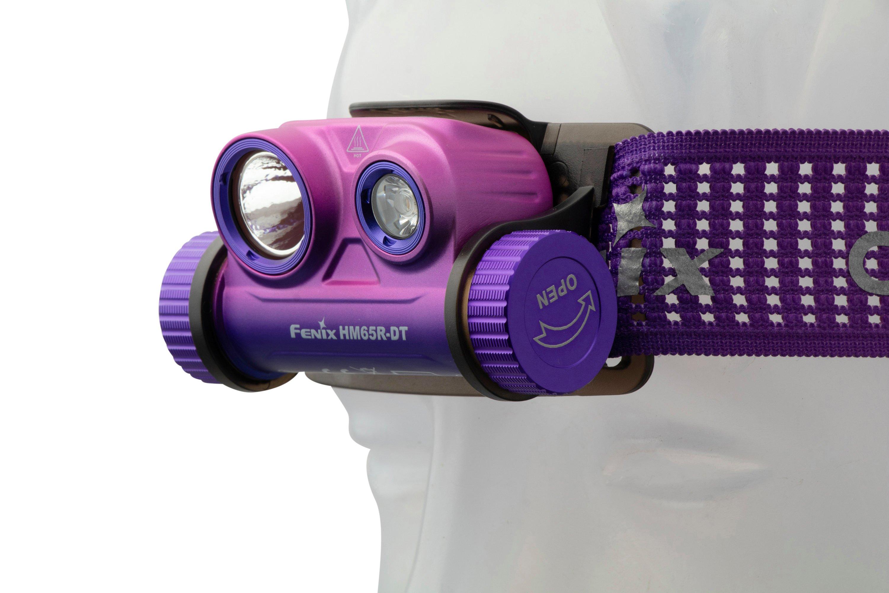 Fenix HM65R-DT Nebula, rechargeable head torch, 1500 lumens ...