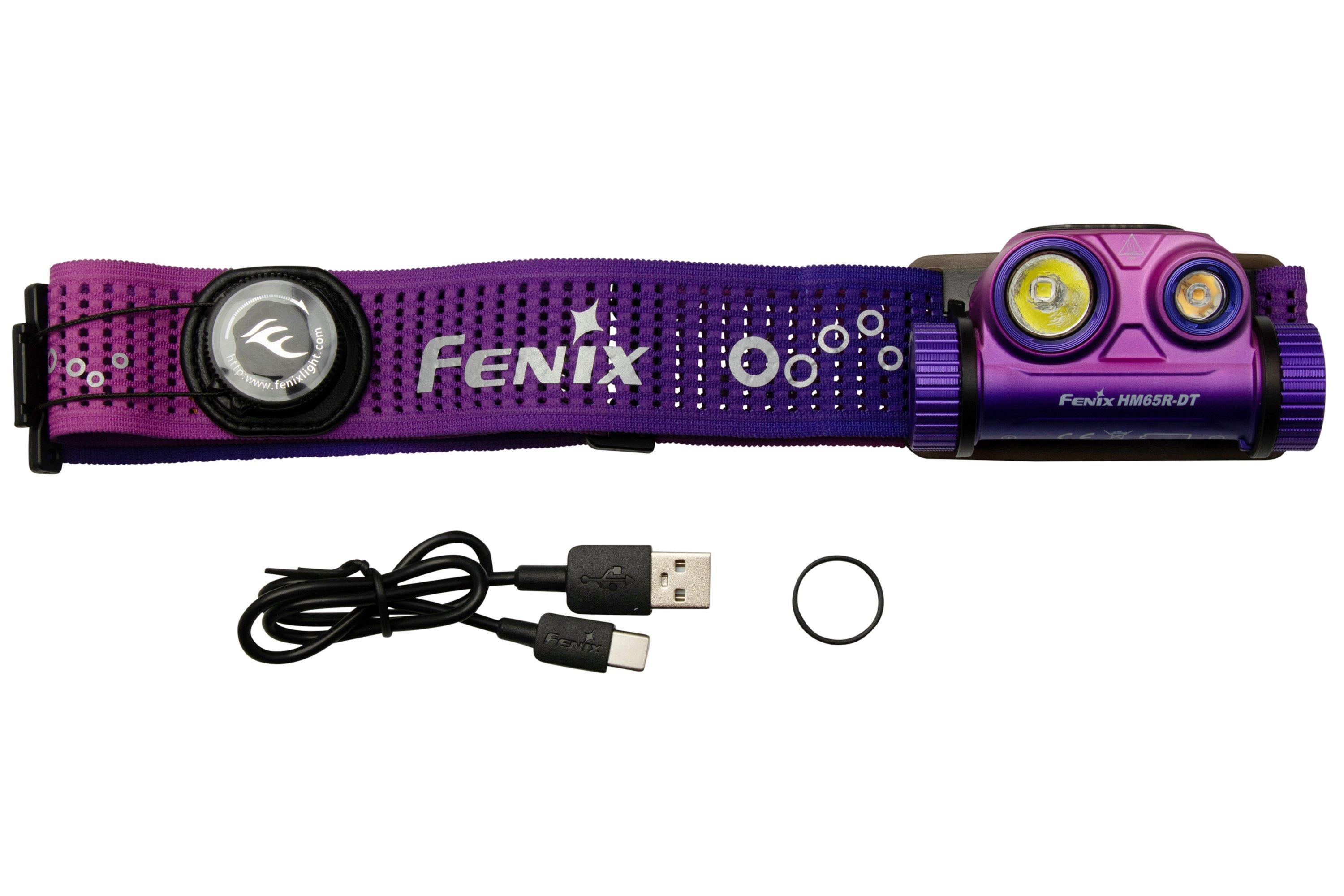 Fenix HM65R-DT Nebula, rechargeable head torch, 1500 lumens ...