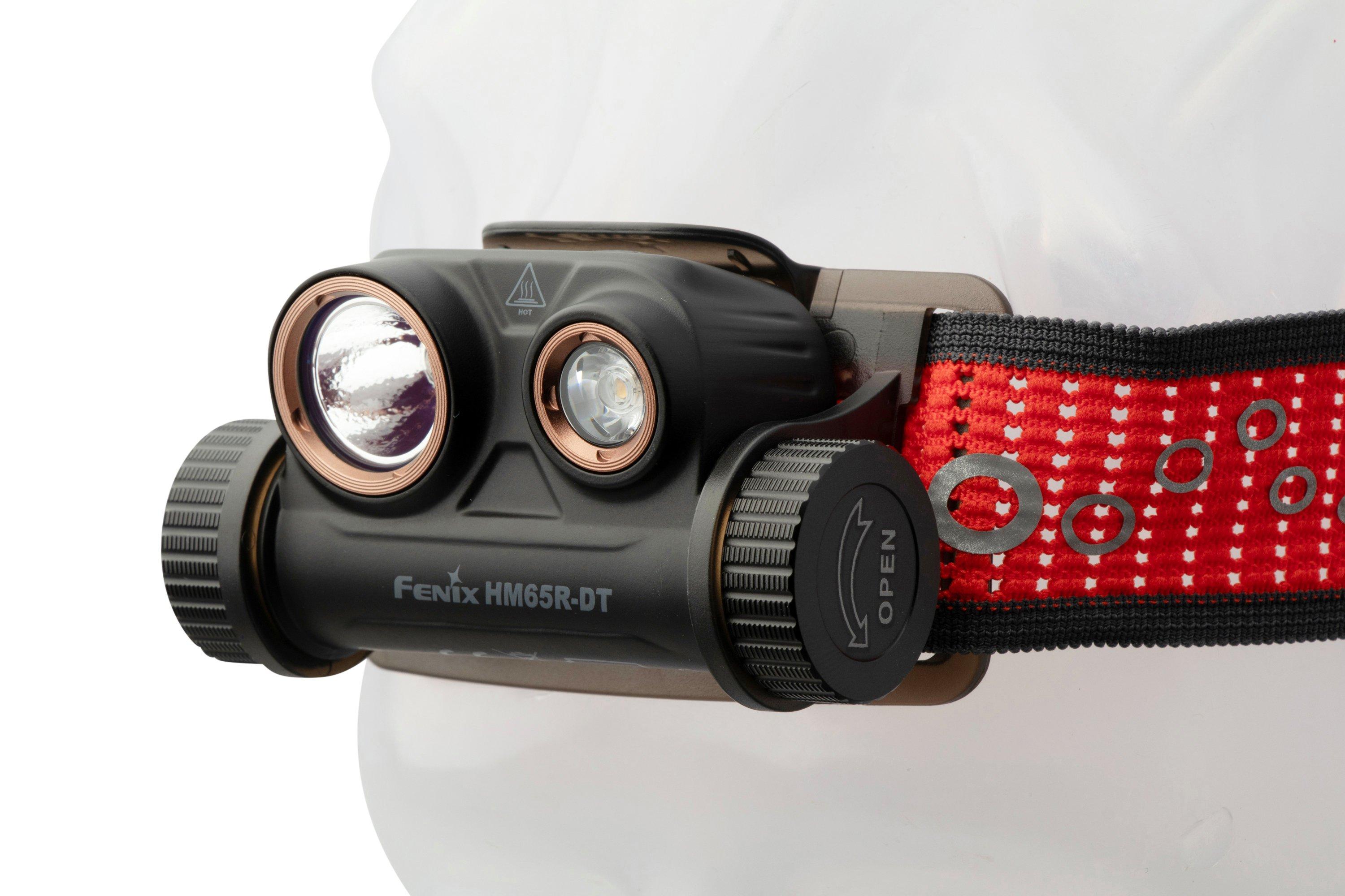 Fenix HM65R-DT Rechargeable head torch, 1500 lumens | Advantageously ...