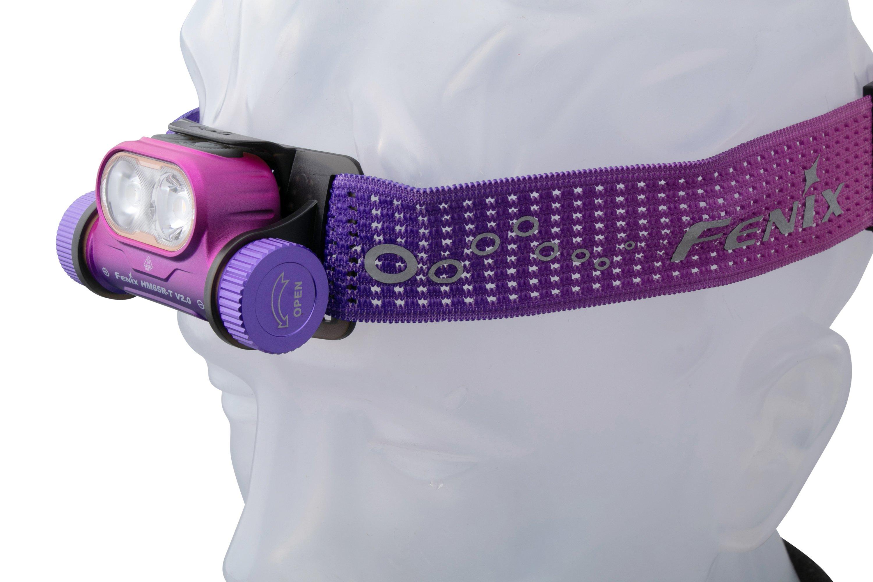 Fenix HM65R-T V2.0 Nebula, oplaadbare hoofdlamp, 1600 lumen | Voordelig ...