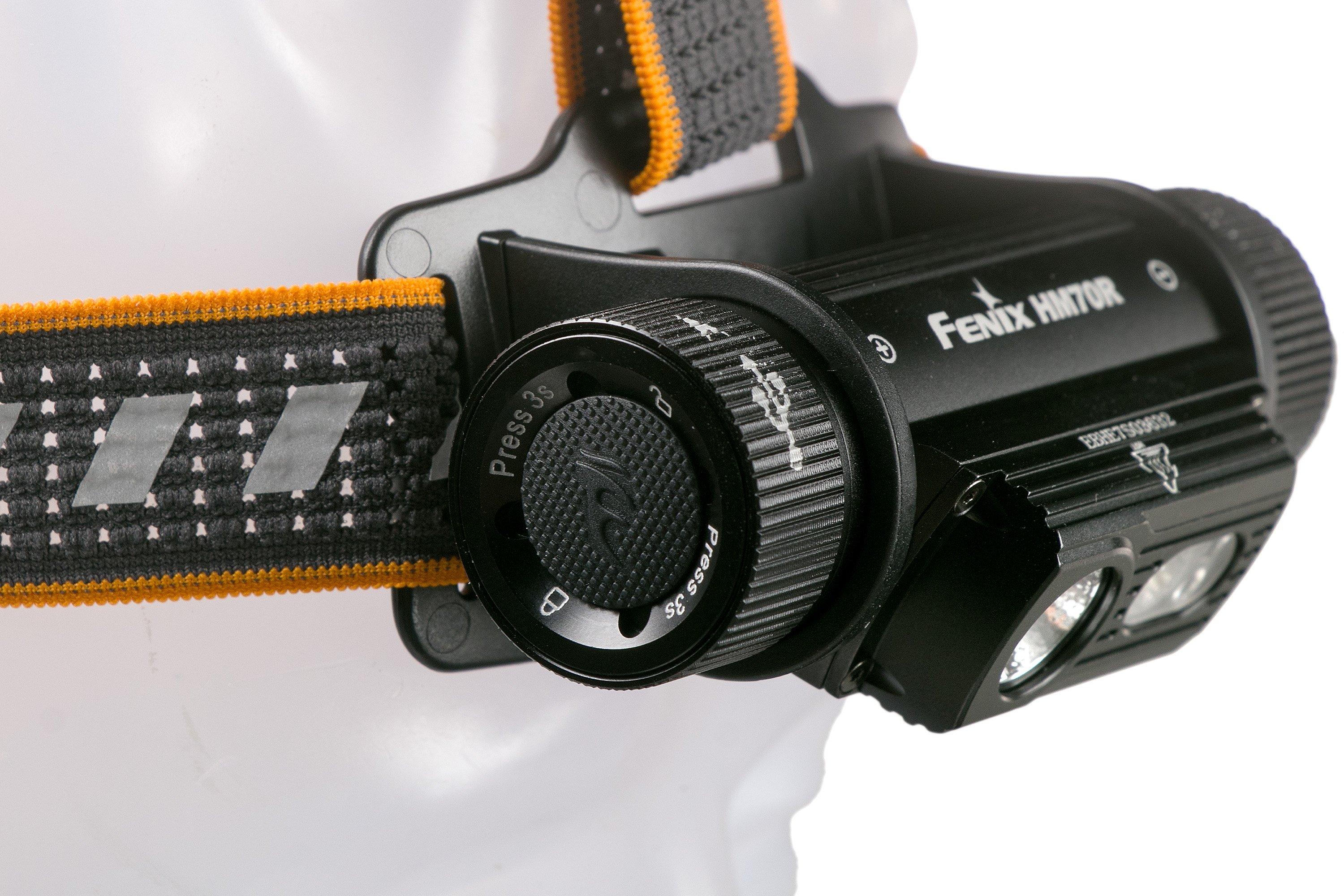 Fenix HM70R rechargeable head torch, 1600 lumens | Advantageously ...