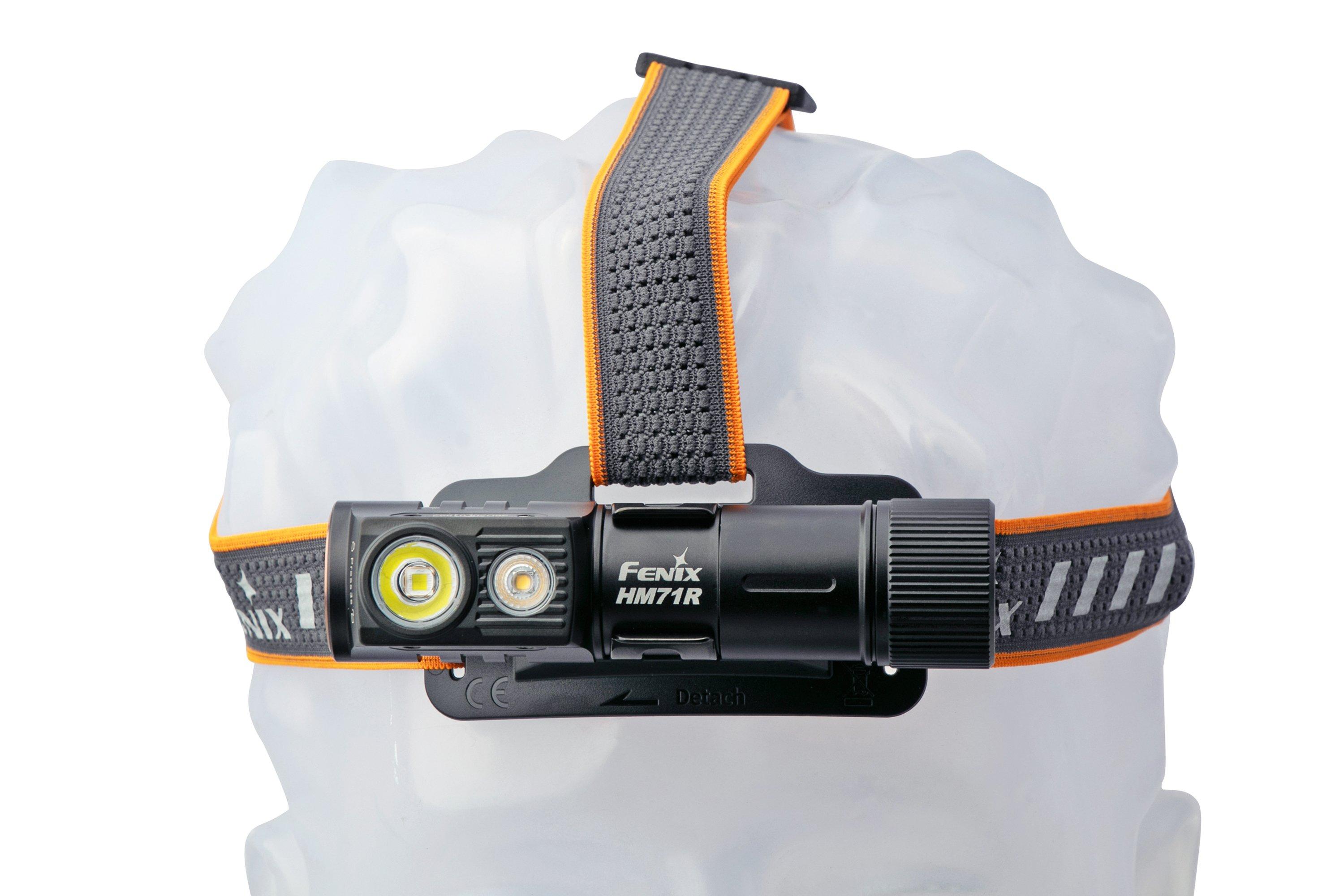 Fenix HM71R, 2700 lumens rechargeable head torch + E02R two-piece set ...
