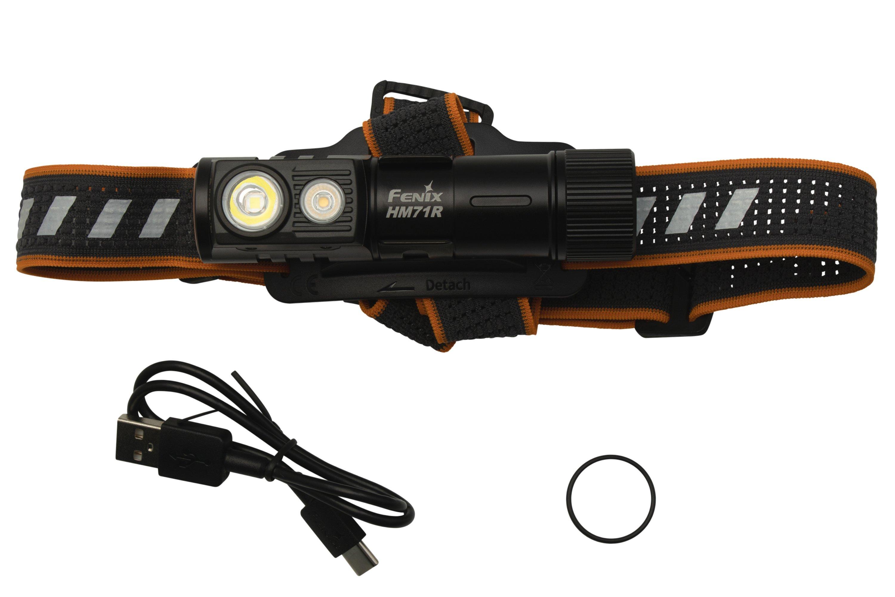 Fenix HM71R rechargeable head torch, 2700 lumens | Advantageously ...