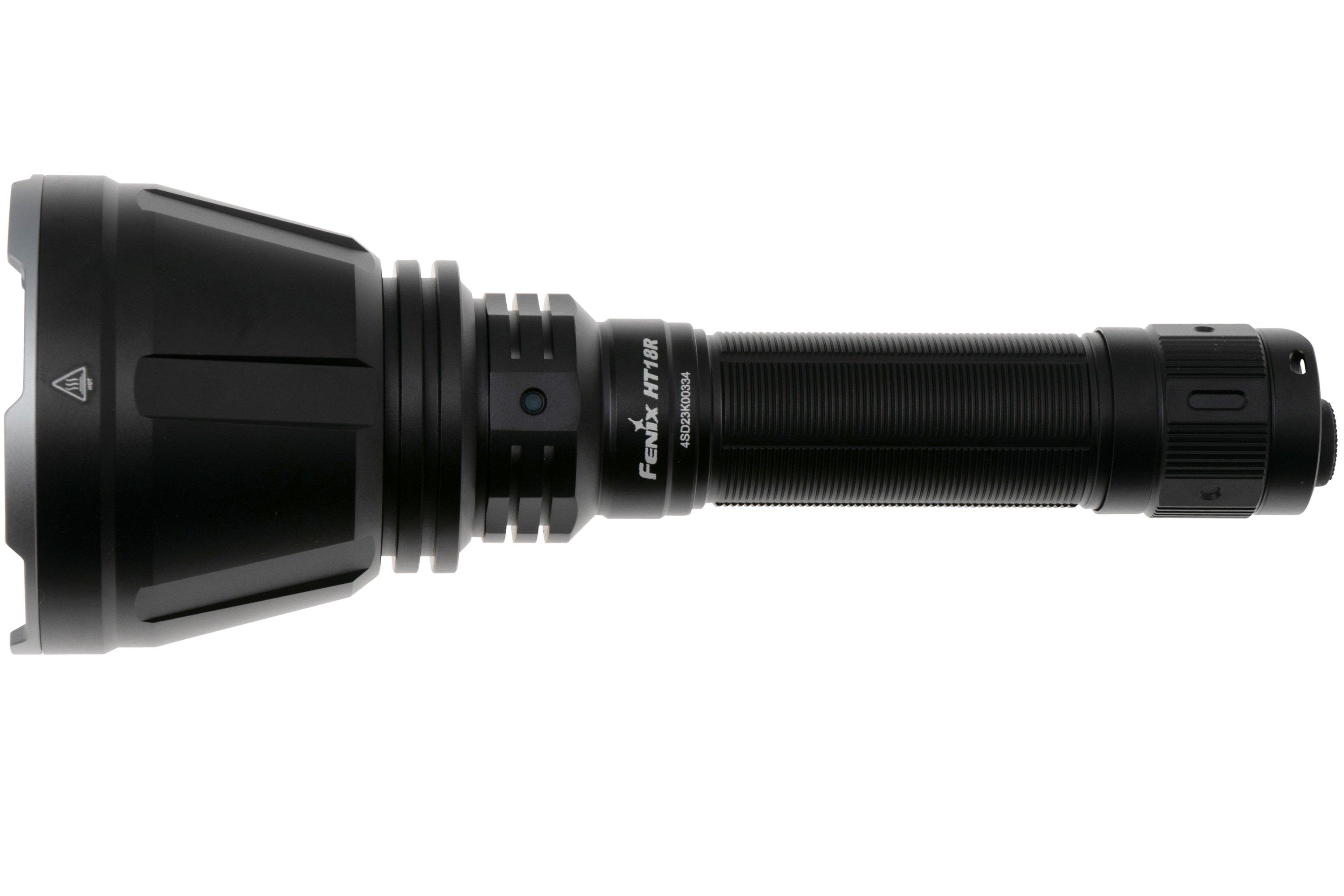 Fenix HT18R rechargeable hunting flashlight kit including Fenix ALG-18 ...