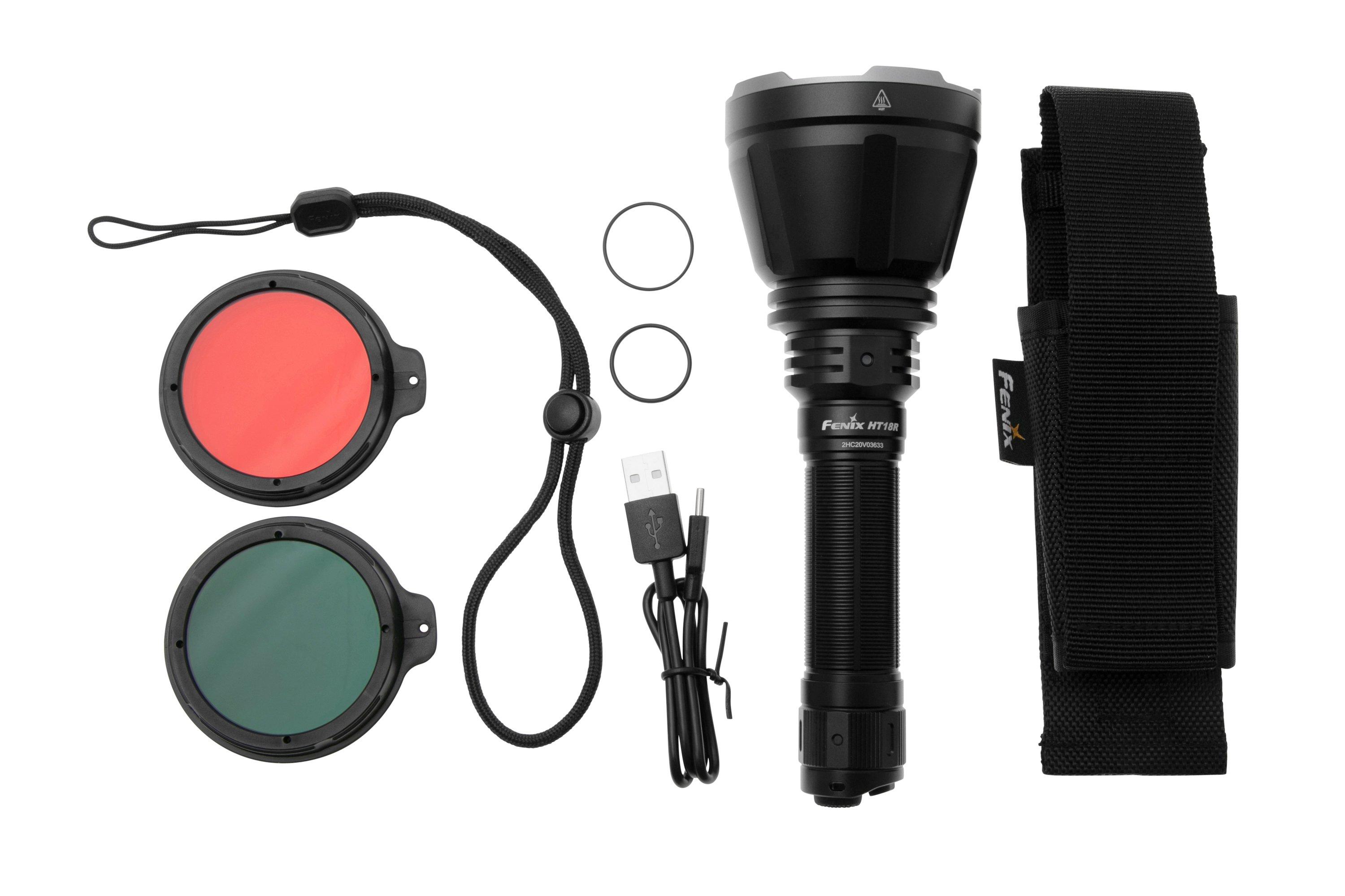 Fenix HT18R rechargeable hunting torch, 2800 lumens | Advantageously ...