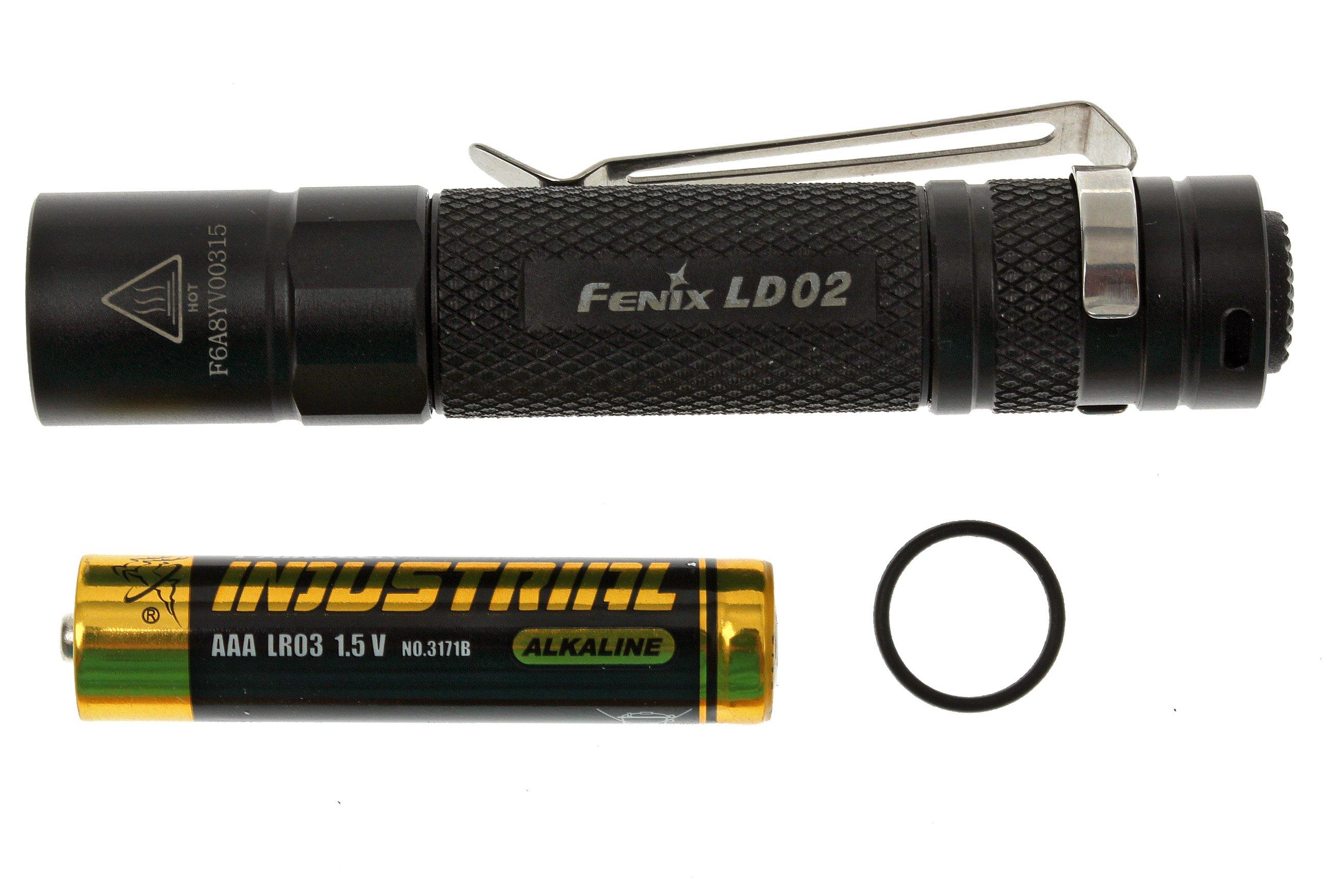 Fenix LD02 LED-torch | Advantageously shopping at Knivesandtools.com