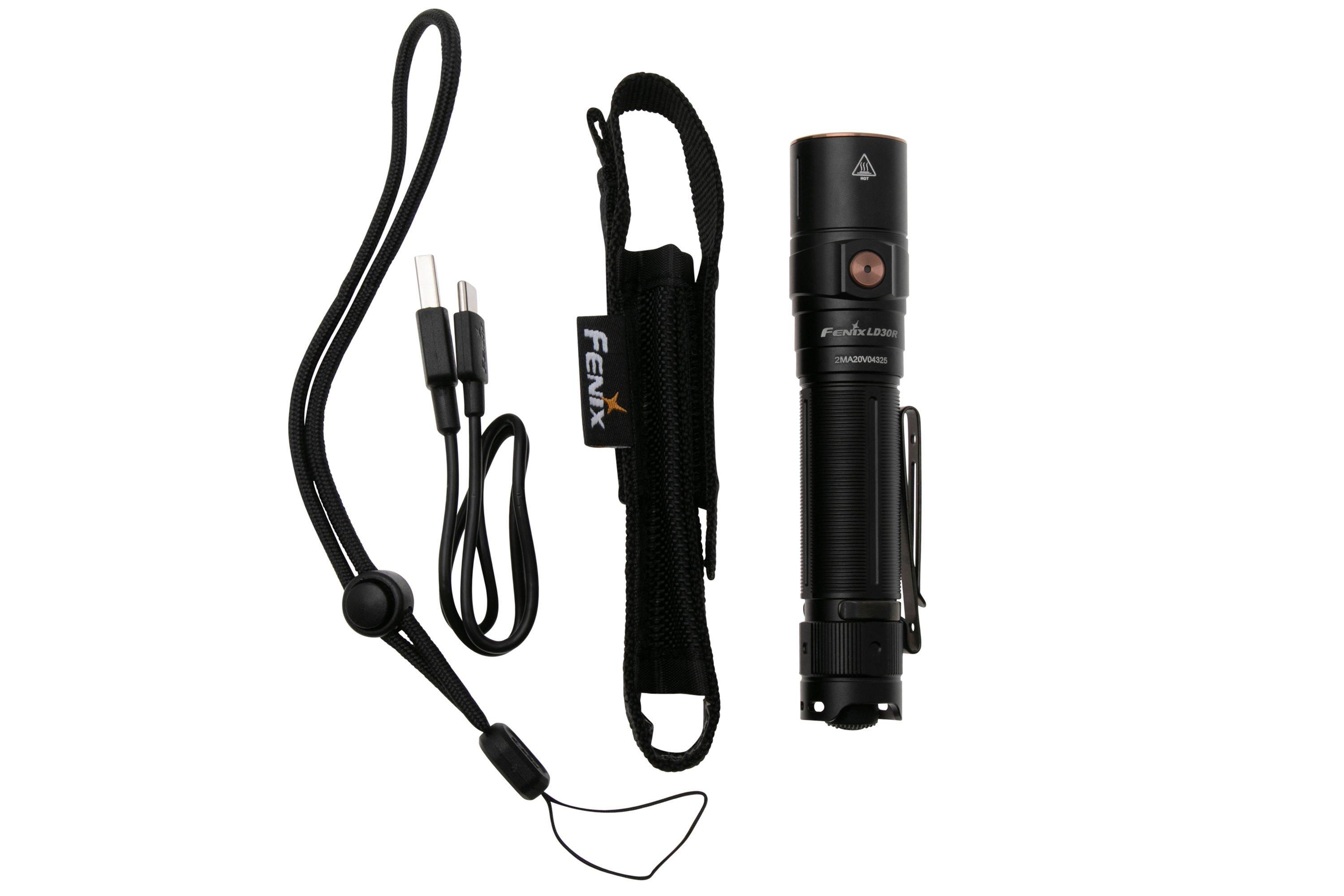 Fenix LD30R rechargeable LED flashlight, 1700 lumen | Advantageously ...