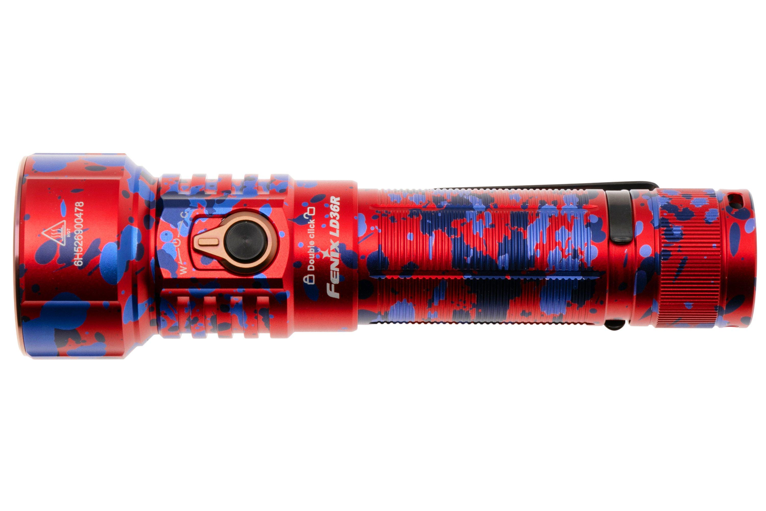 Fenix LD36R Flame Camo rechargeable flashlight, 3600 lumens ...