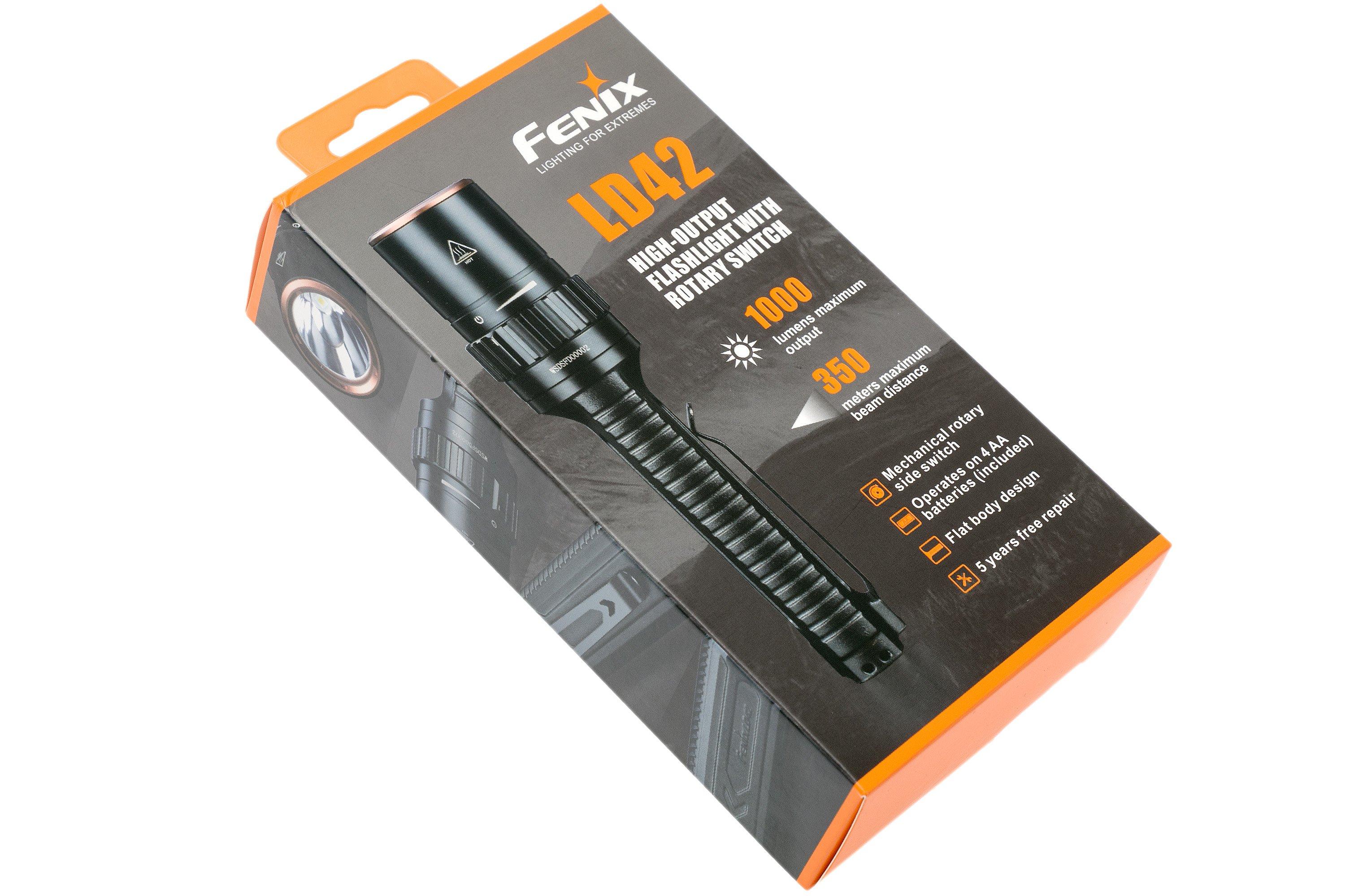 Fenix LD42 LED flashlight on AA-batteries | Advantageously shopping at ...