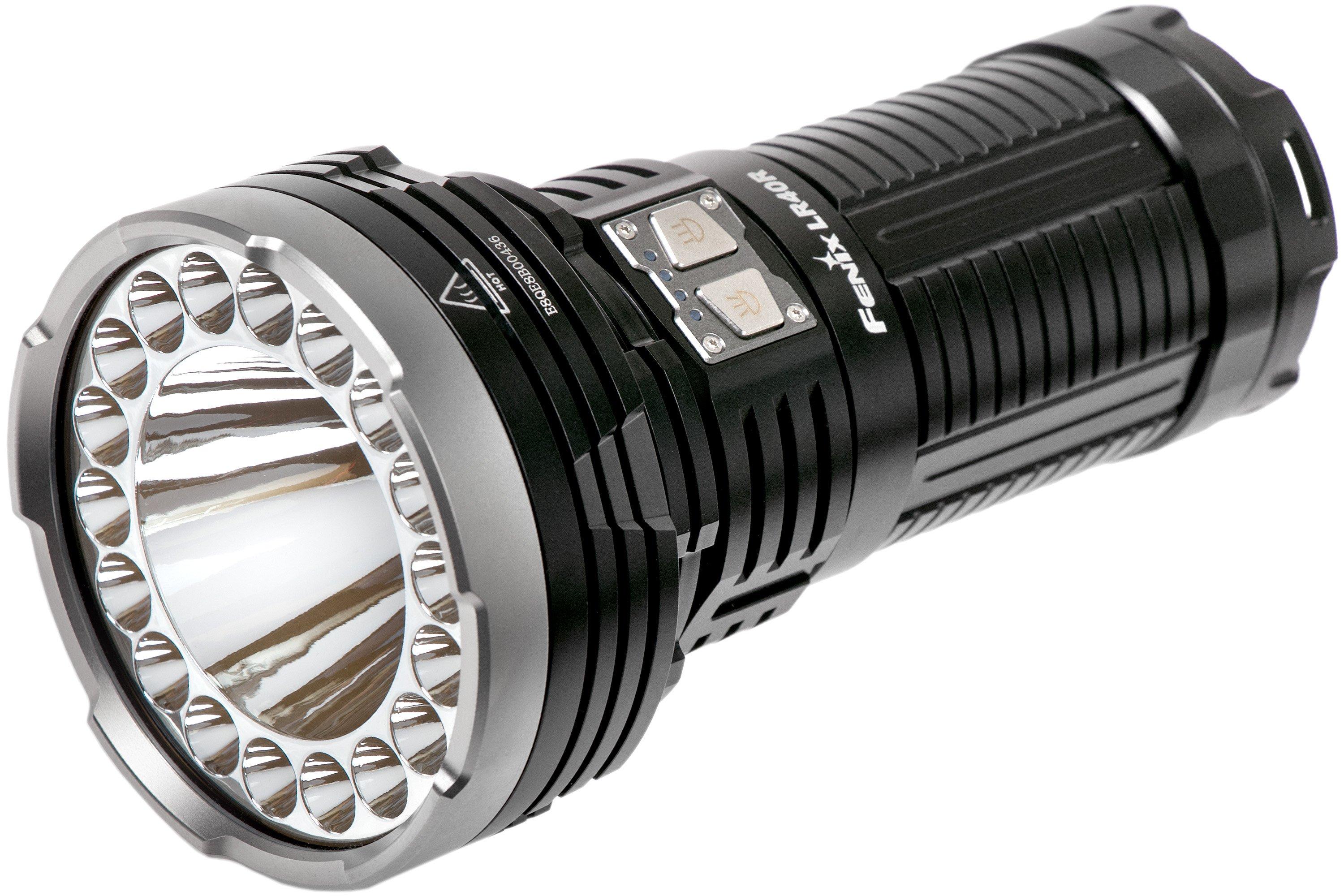 Fenix LR40R powerful LED-flashlight, 12000 lumens | Advantageously ...