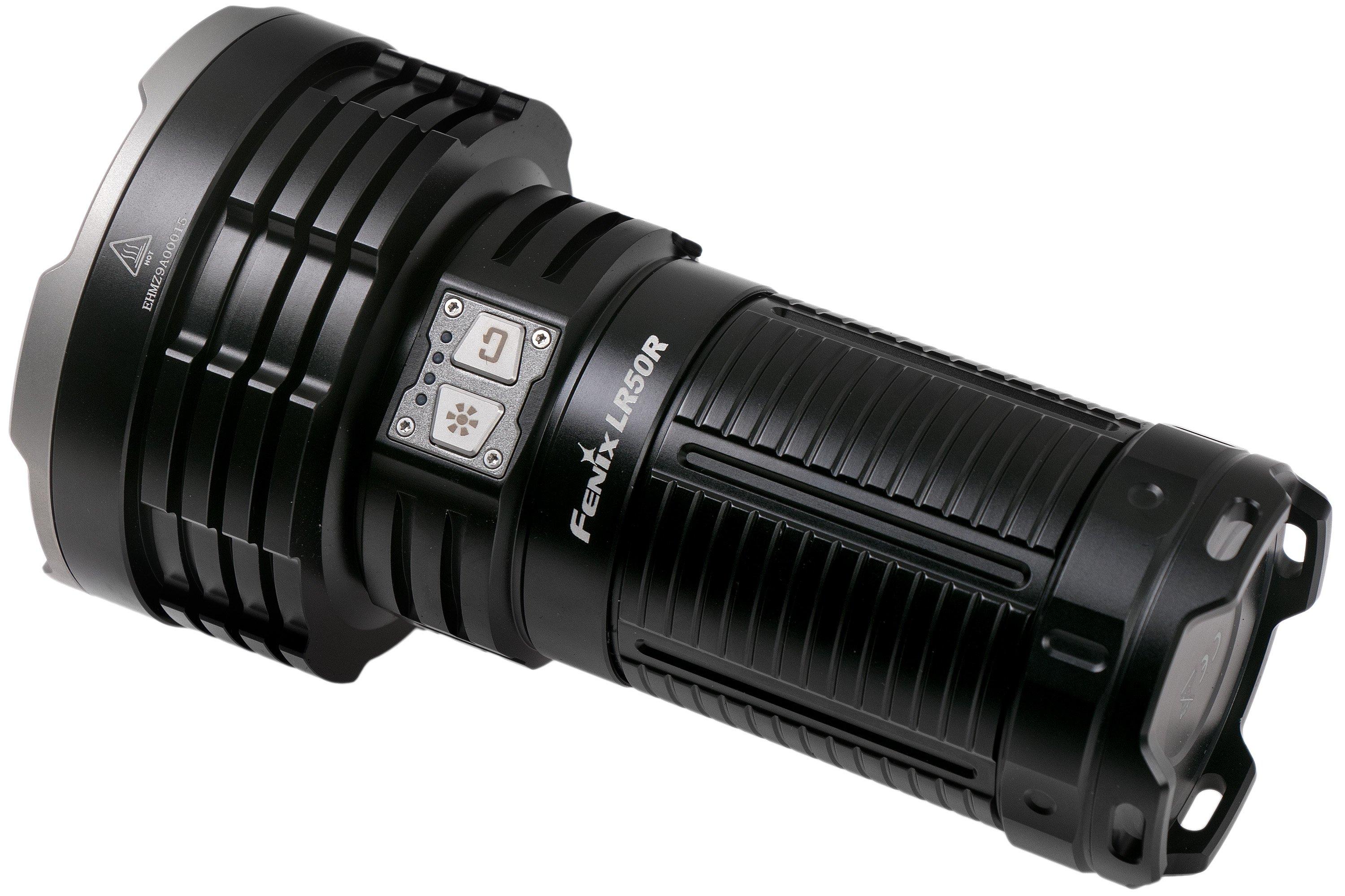 Fenix LR50R rechargeable LED flashlight, 12000 lumens | Advantageously ...
