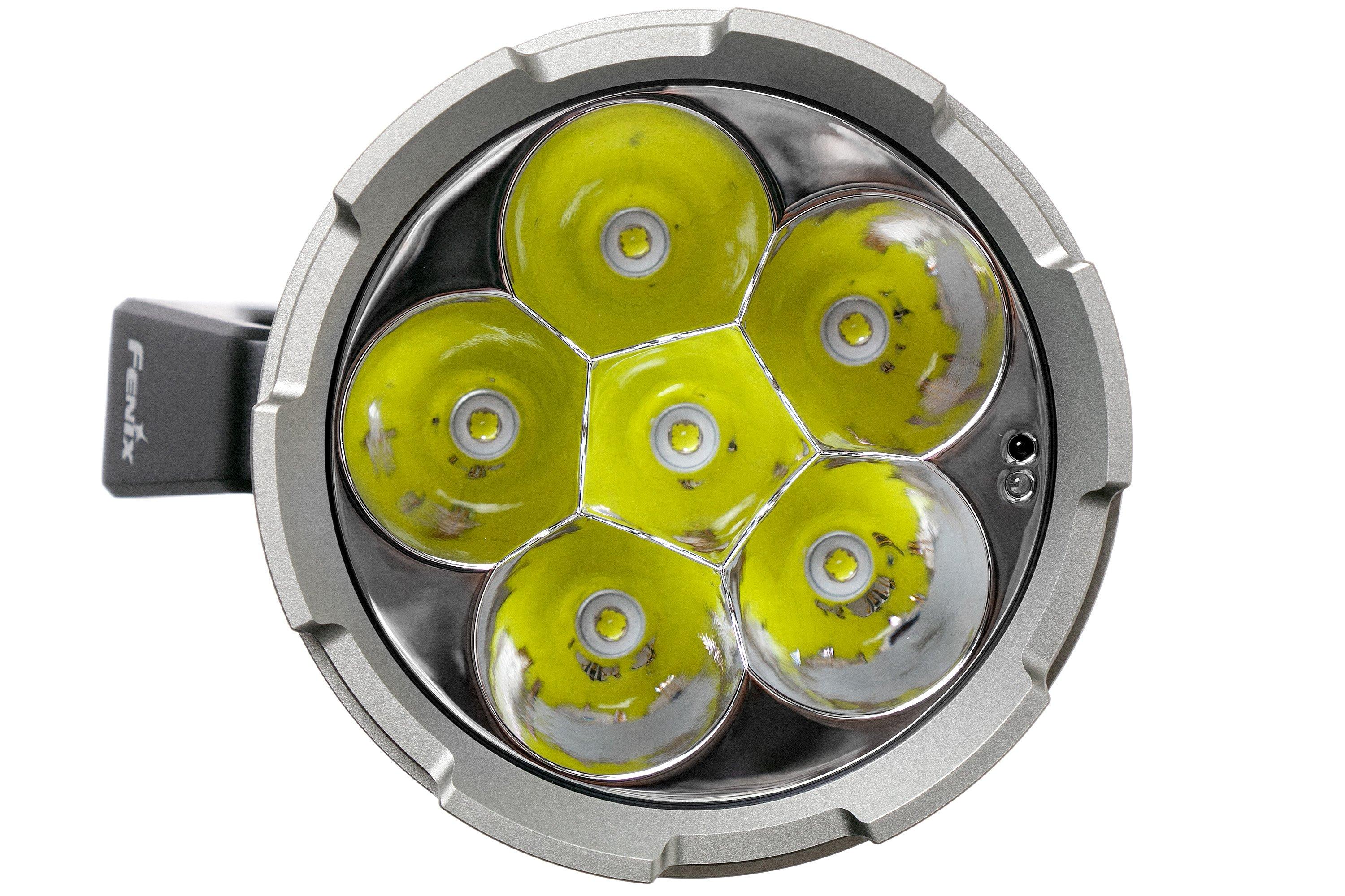 Fenix LR80R rechargeable LED flashlight, 18000 lumens | Advantageously ...