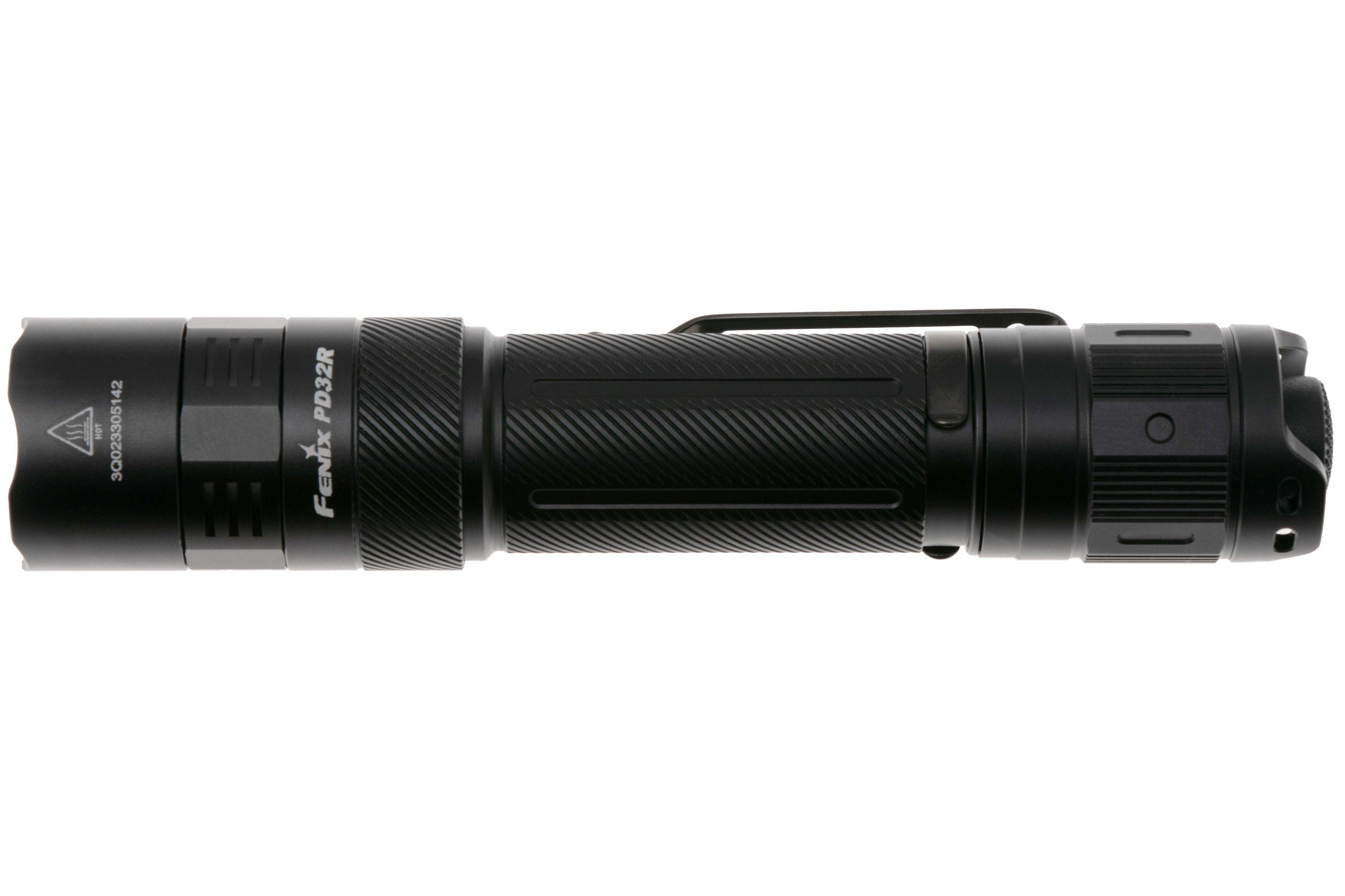 Fenix PD32R rechargeable LED torch, 1400 lumens | Advantageously ...