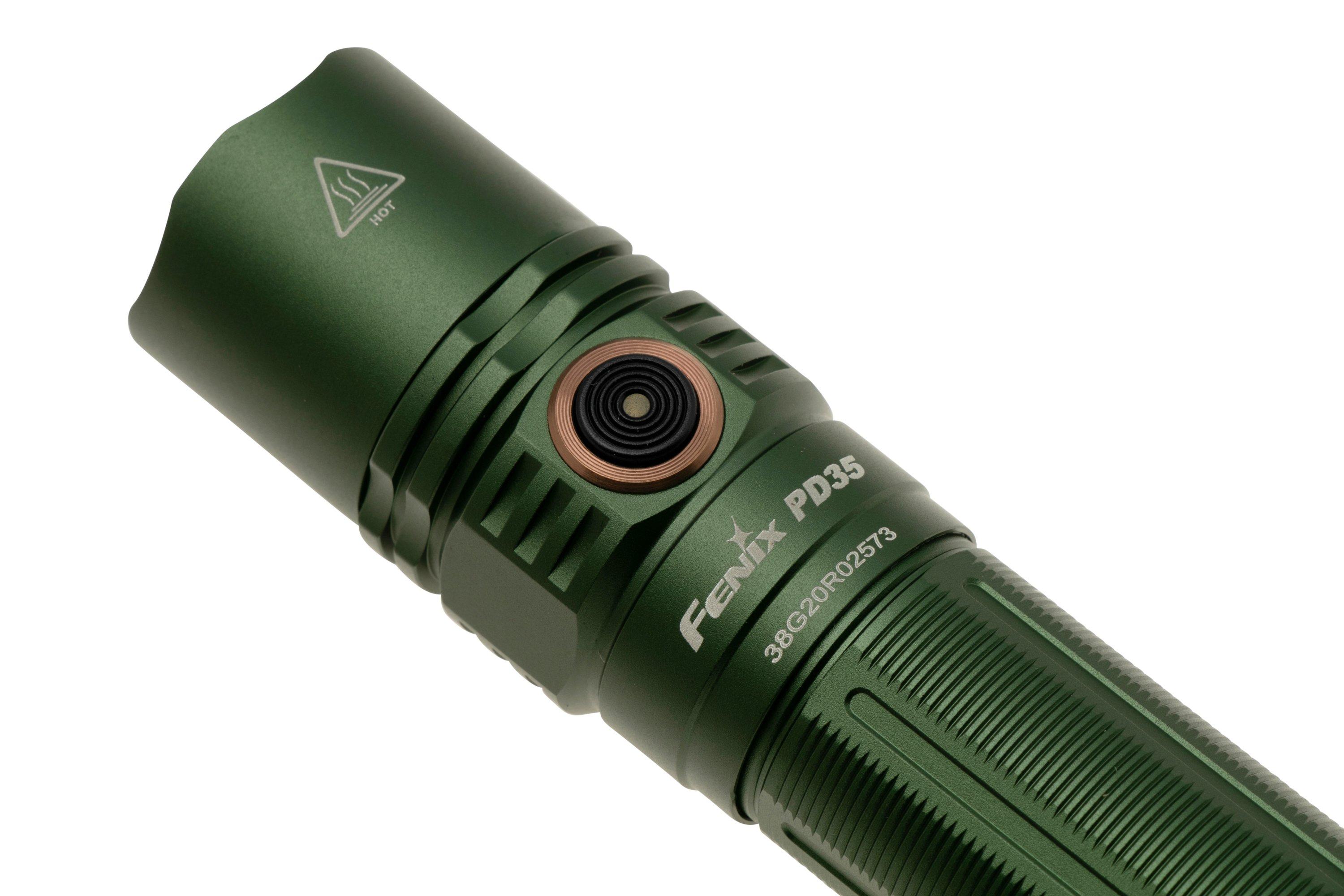Fenix PD35 V3.0 Tropic Green, flashlight, 1700 lumens | Advantageously ...