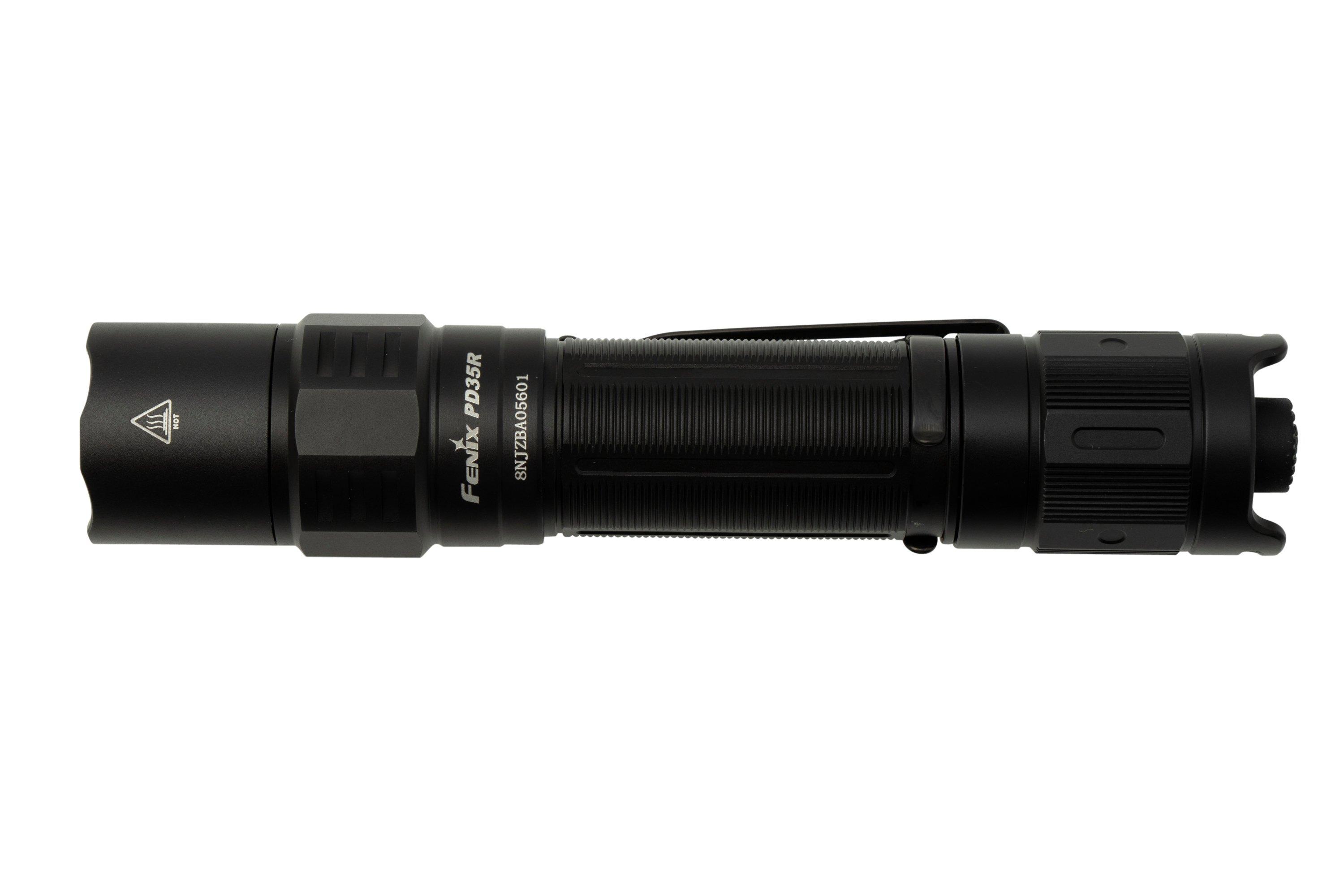 Fenix PD35R rechargeable flashlight, 1700 lumens | Advantageously ...