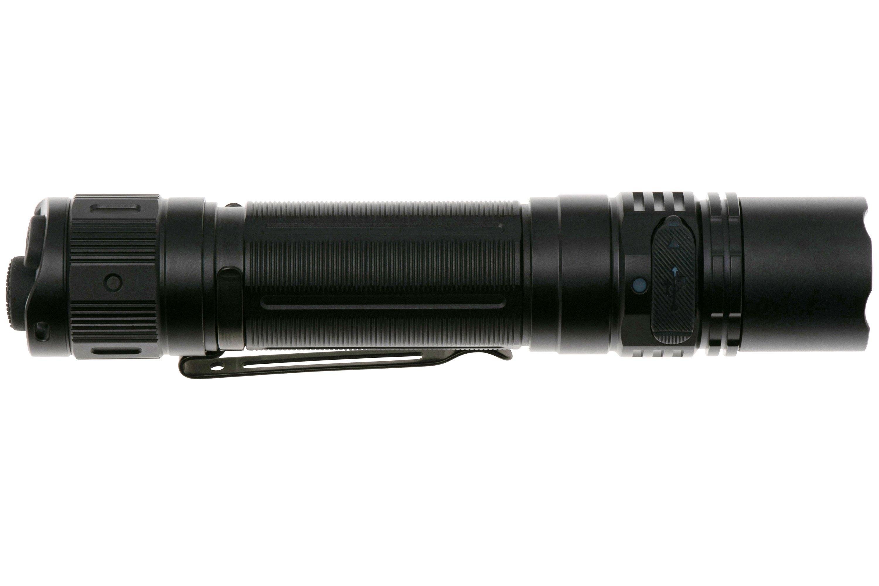 Fenix PD36R Pro tactical flashlight wet with Fenix MINI-LITE ...