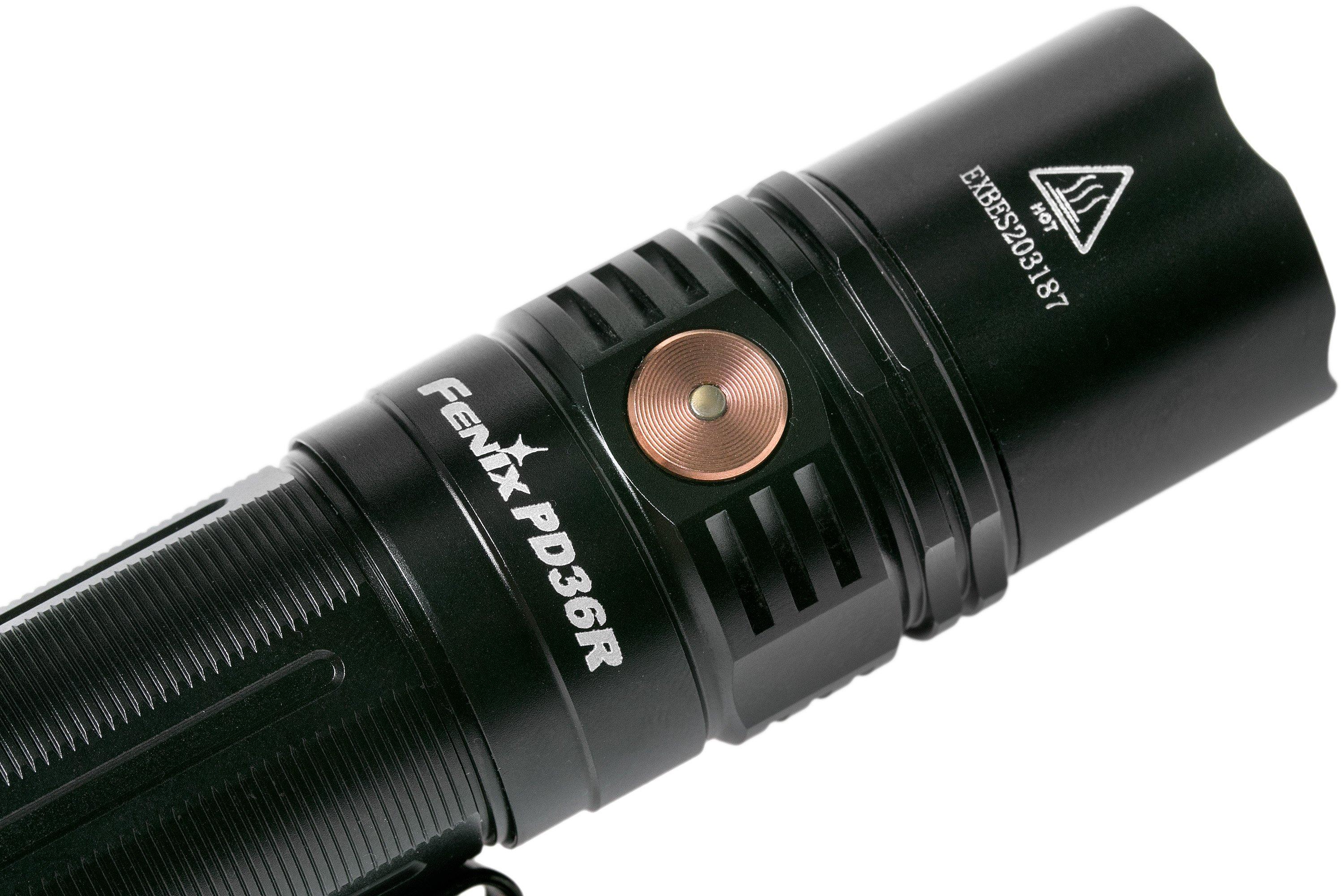 Fenix PD36R rechargeable LED-flashlight, 1600 lumens | Advantageously ...