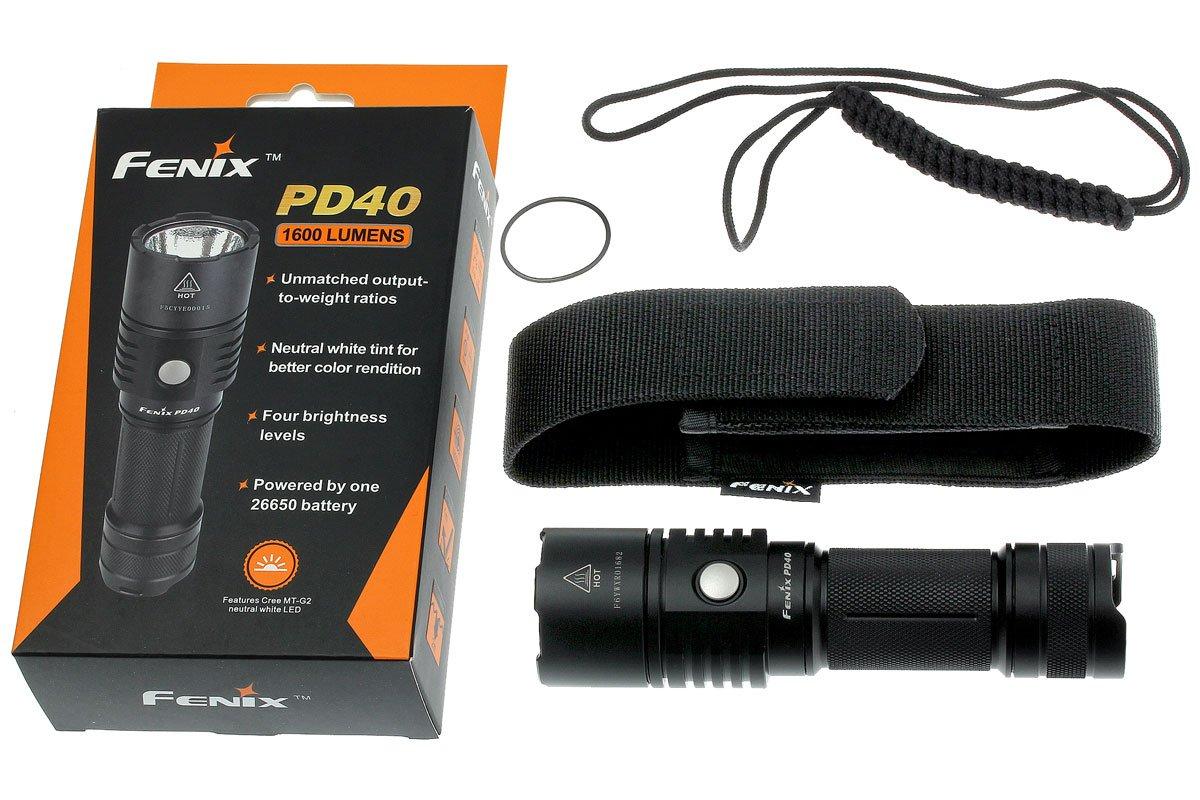 Fenix PD40 LED-torch | Advantageously shopping at Knivesandtools.co.uk