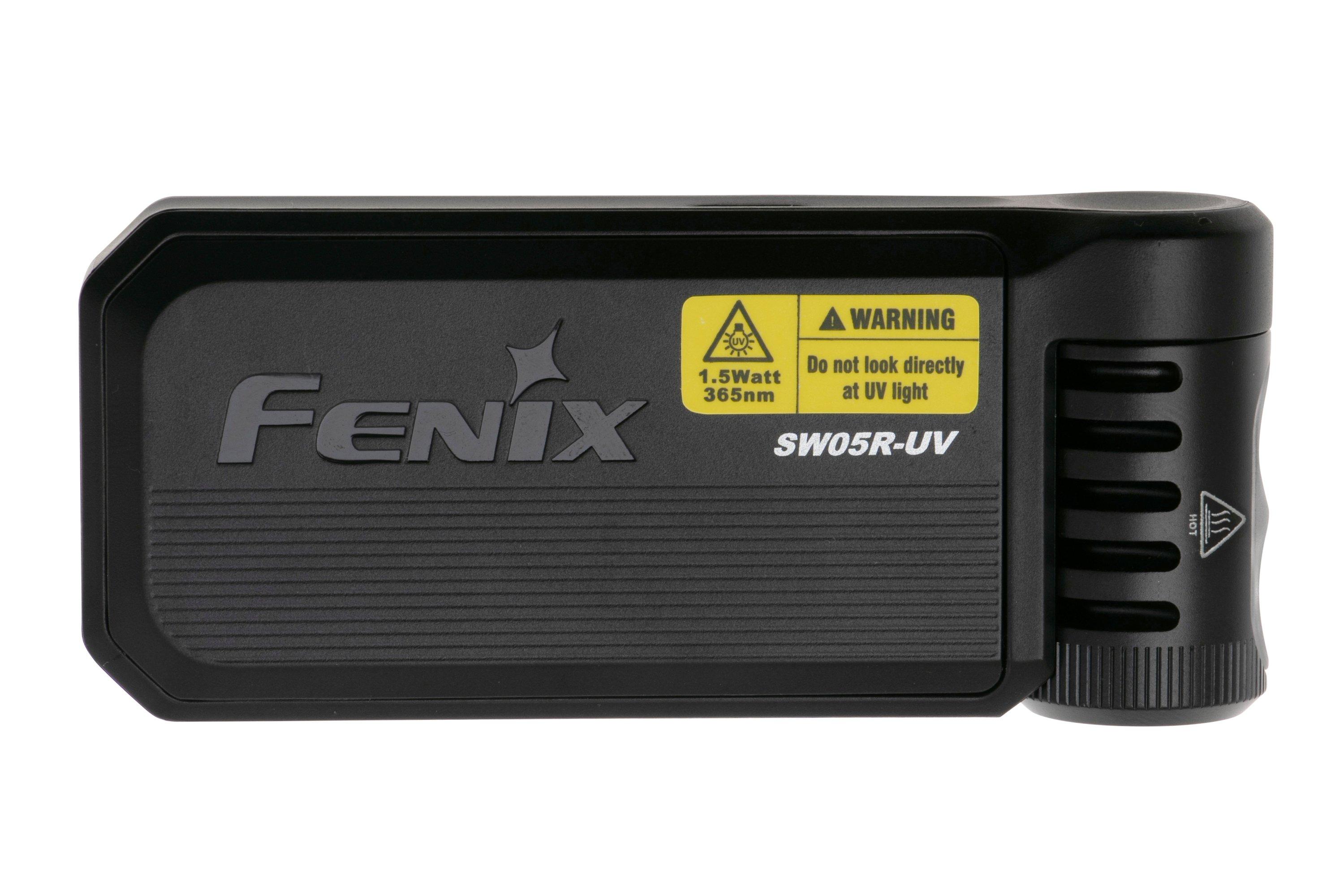 Fenix SW05R-UV Clip-on torch, 150 lumens | Advantageously shopping at ...