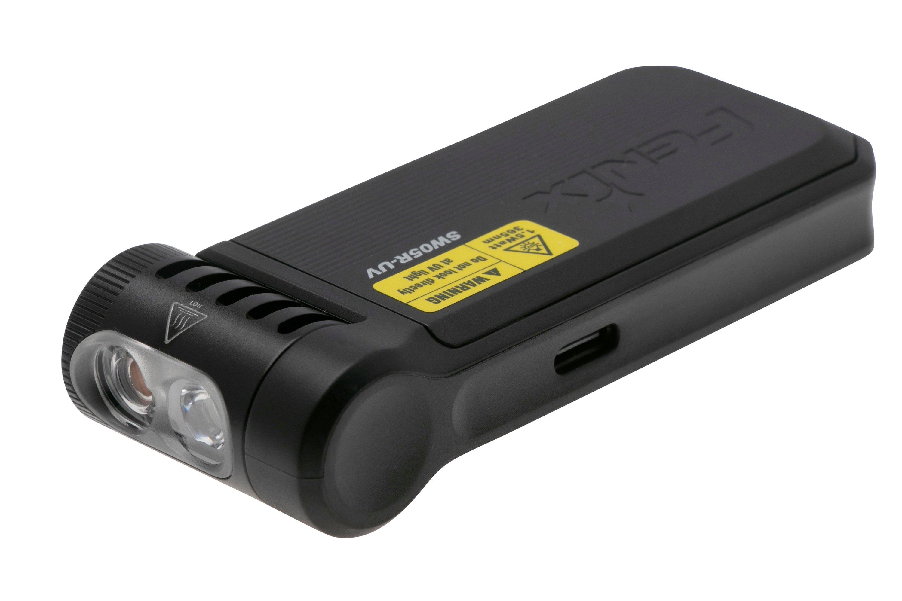 Fenix SW05R-UV Clip-on torch, 150 lumens | Advantageously shopping at ...