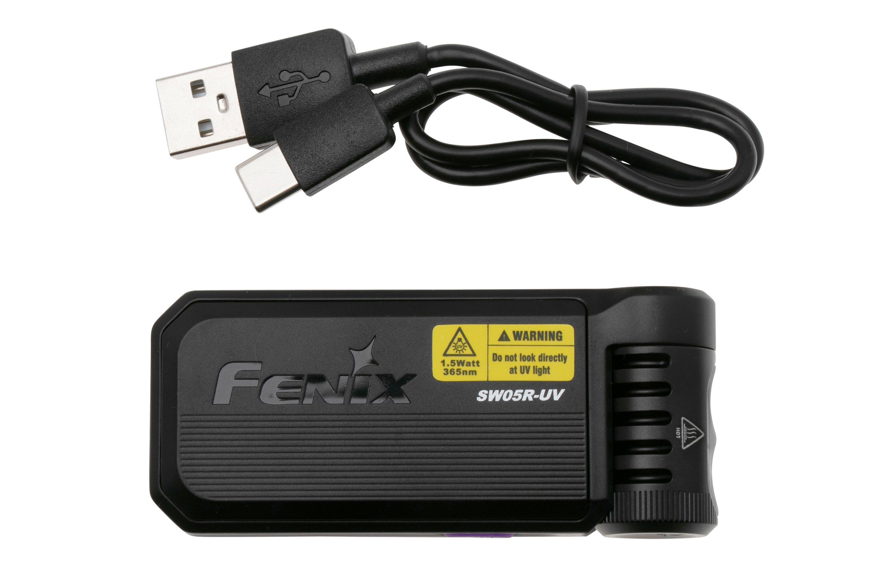 Fenix SW05R-UV Clip-on torch, 150 lumens | Advantageously shopping at ...