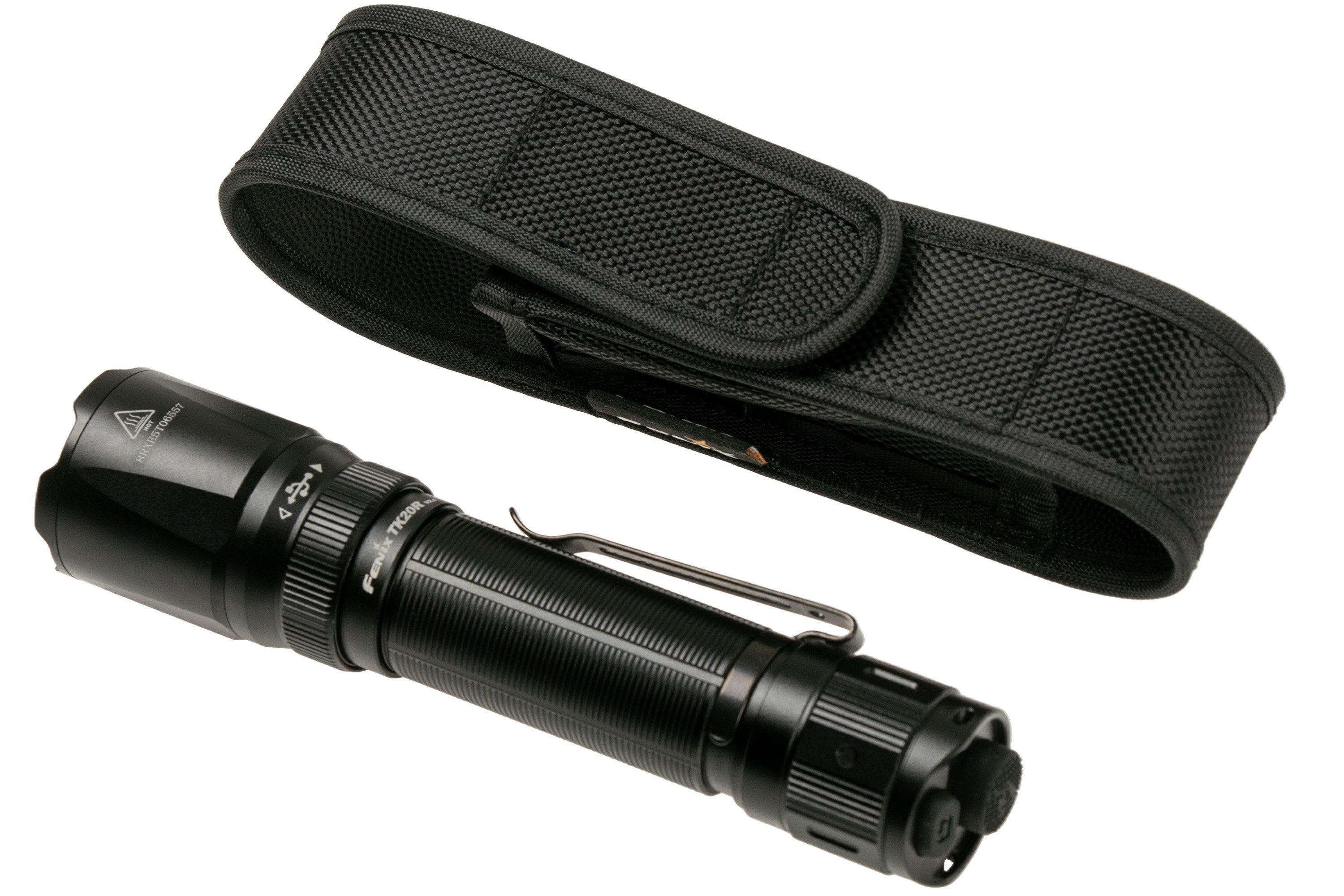 Fenix TK20R tactical rechargeable LED torch | Advantageously shopping ...