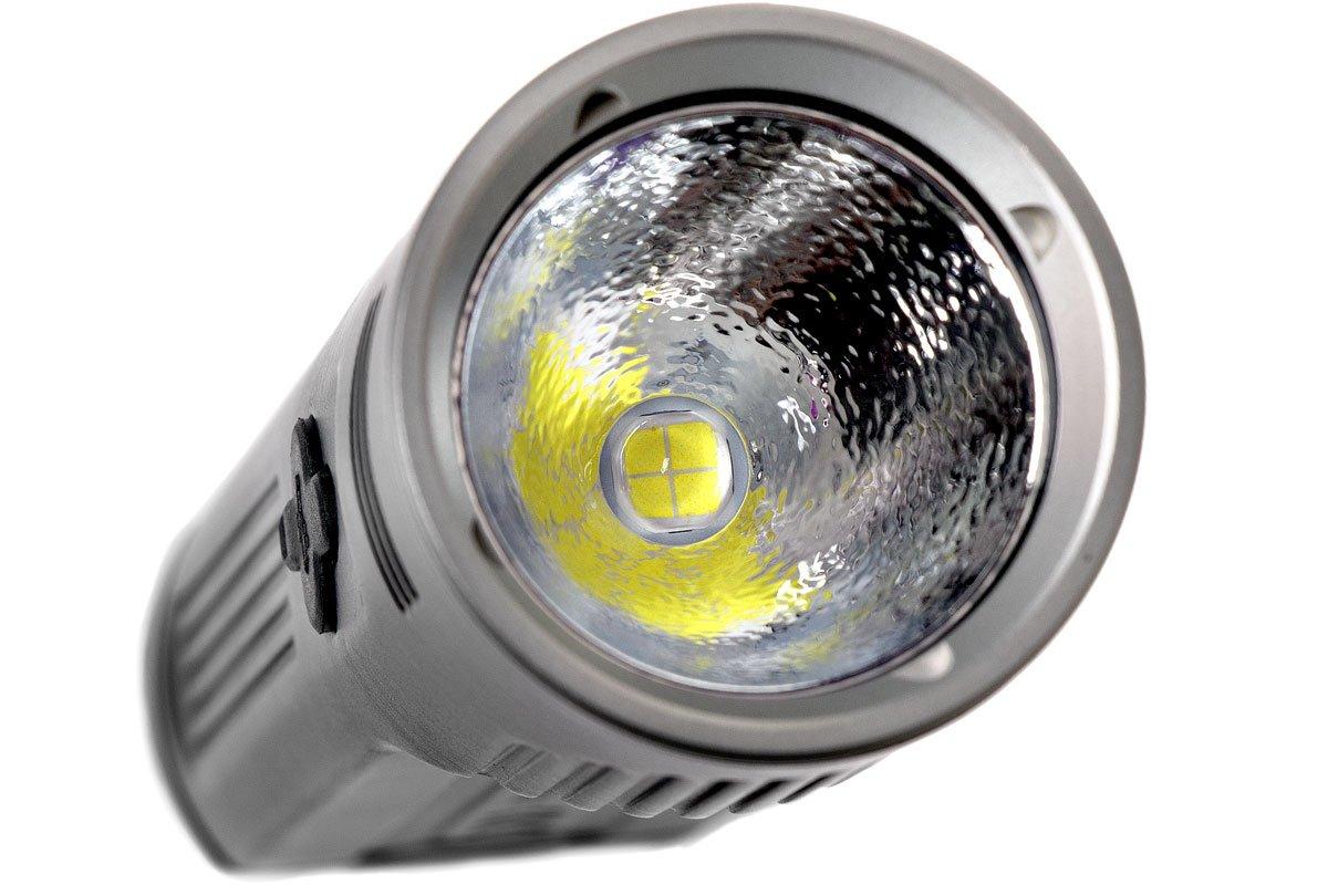 Fenix UC52 rechargeable LED flashlight with OLED-display ...