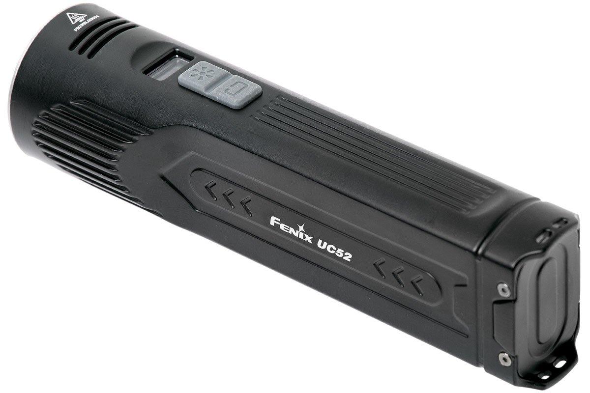 Fenix UC52 rechargeable LED flashlight with OLED-display ...