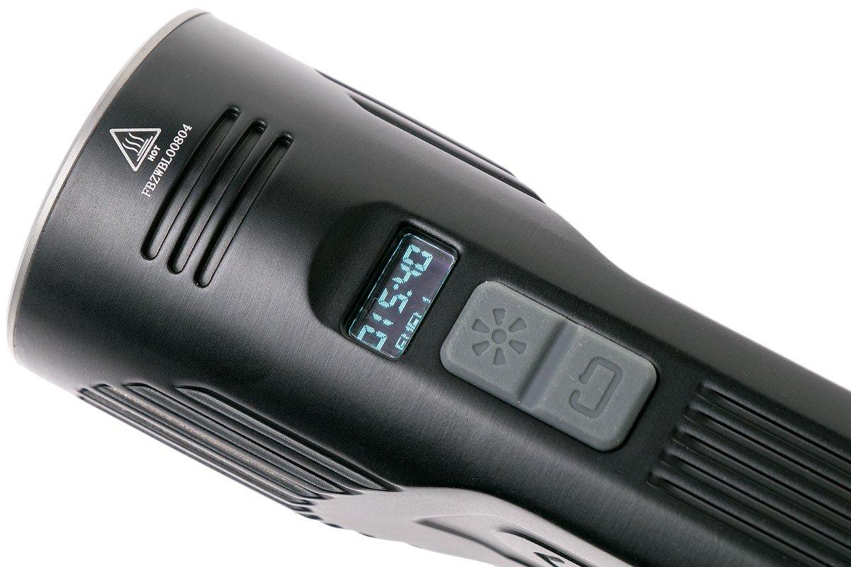 Fenix UC52 rechargeable LED flashlight with OLED-display ...