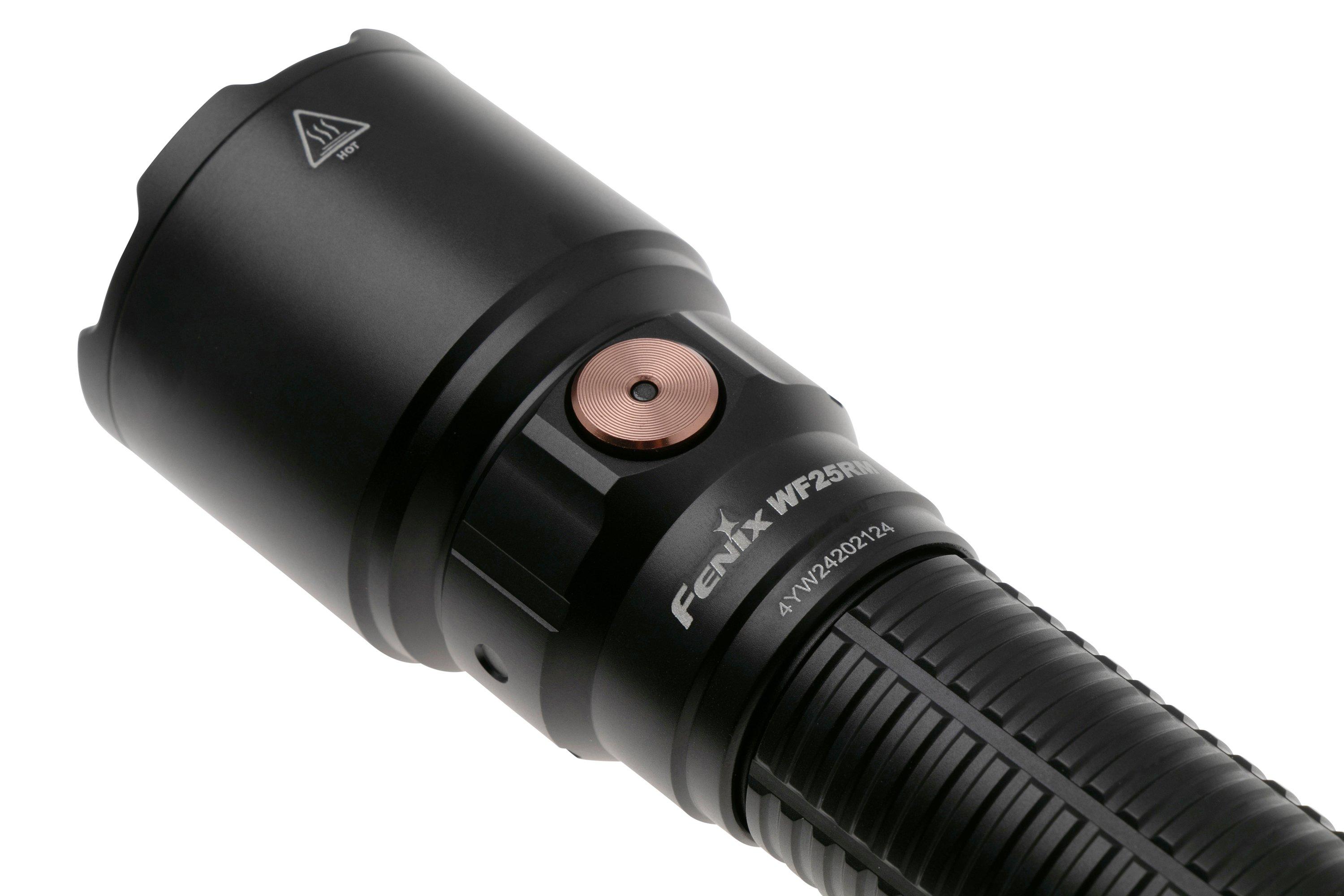 Fenix WF25RM, rechargeable flashlight, 3000 lumens | Advantageously shopping at Knivesandtools.com