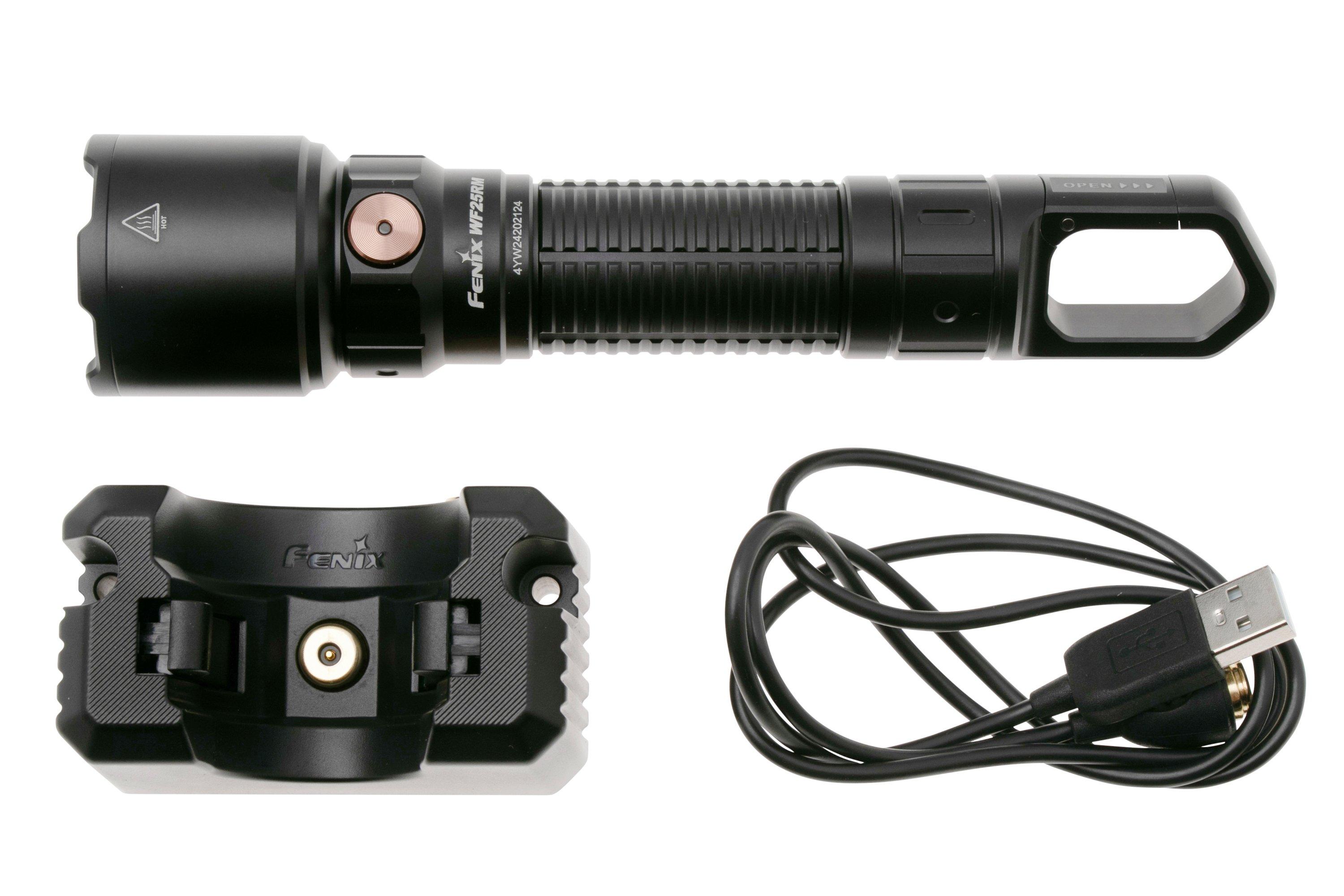 Fenix WF25RM, rechargeable flashlight, 3000 lumens | Advantageously ...