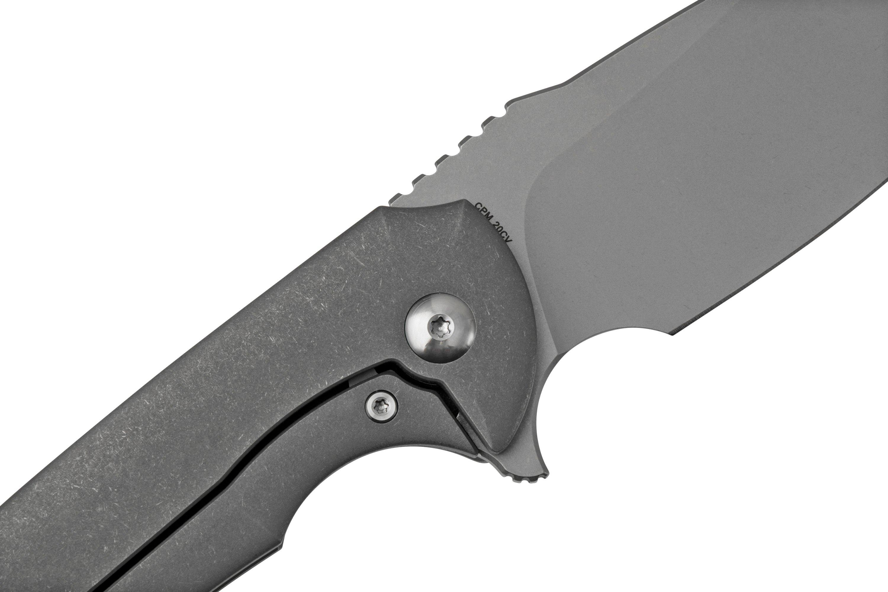 Ferrum Forge Allurus ALL-SW Stonewashed Titanium, navaja | Compras con ...