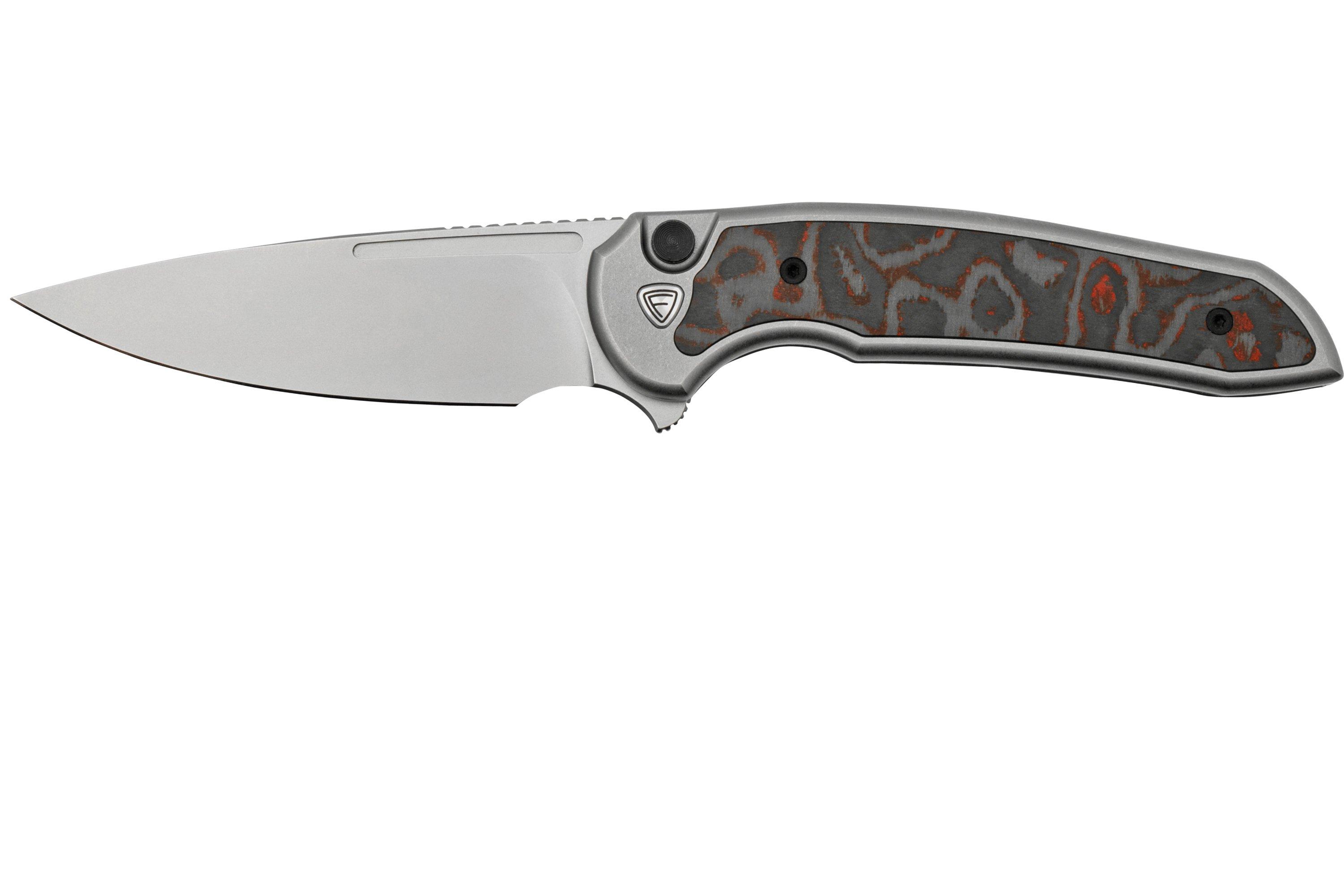 Ferrum Forge Stinger, Nitro V, Button Lock Brimstone CF, pocket knife ...