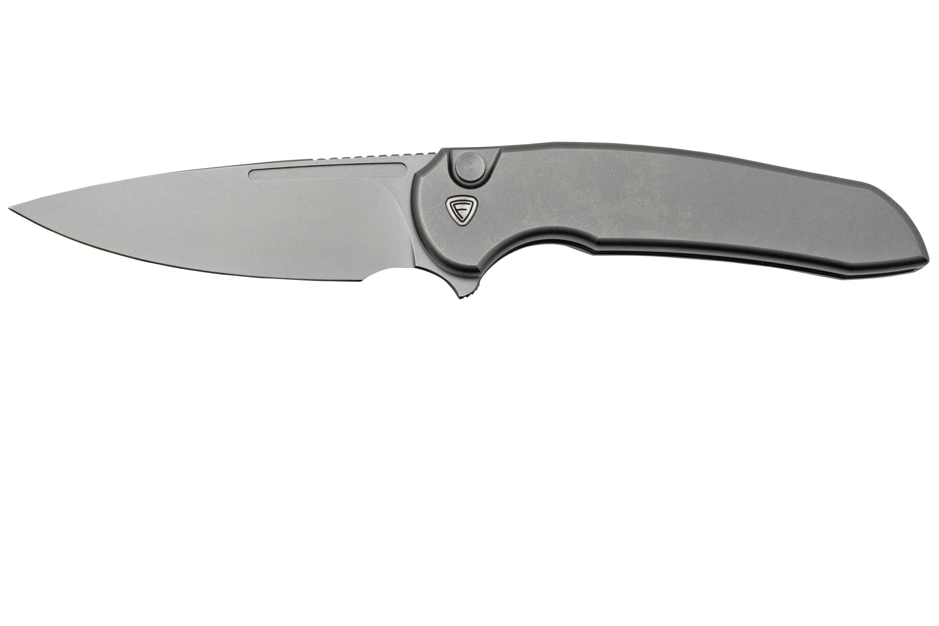 Ferrum Forge Stinger, Nitro V Stonewashed, Button Lock, coltello da ...